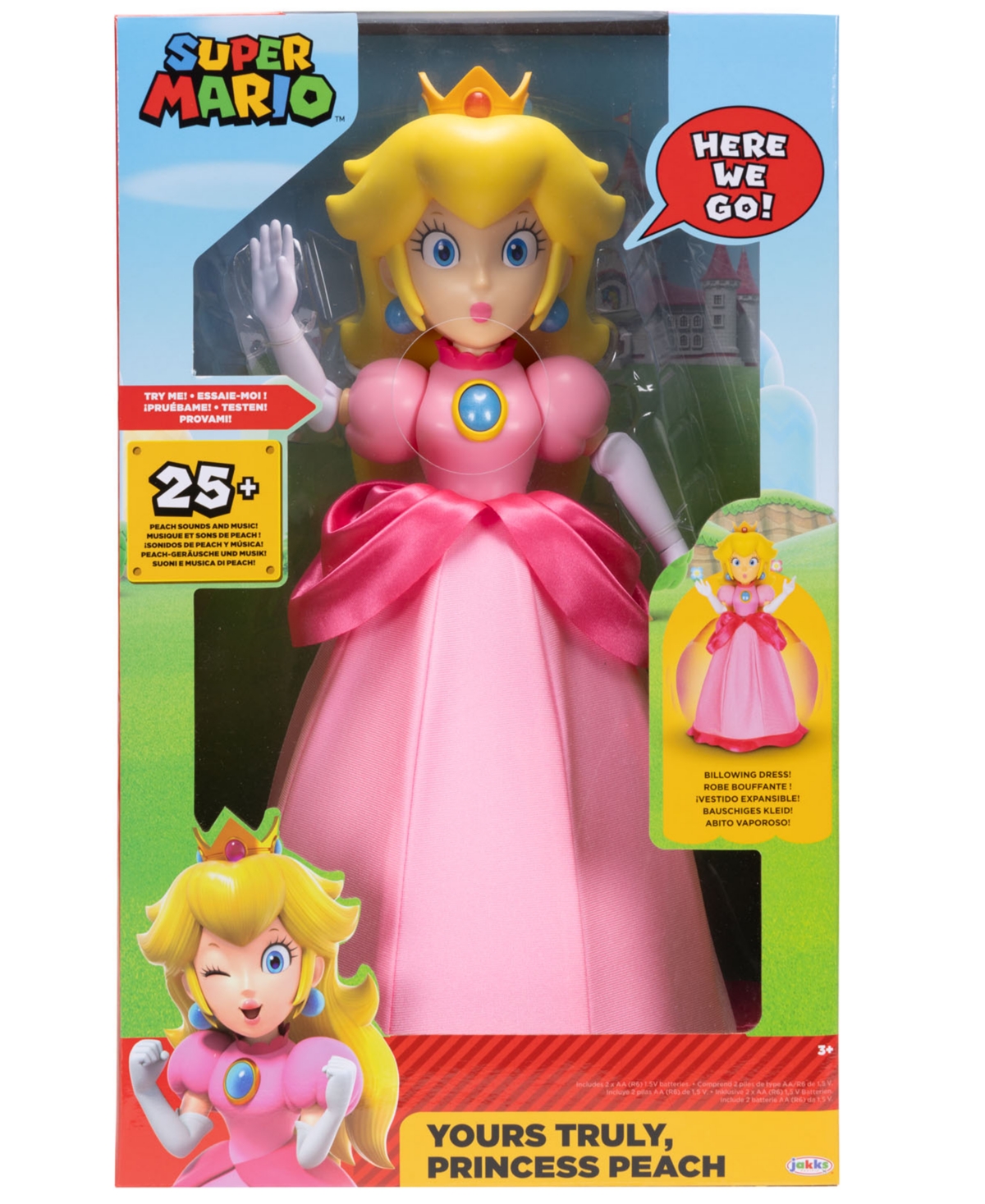 Click here for Super Mario Yours Truly Princess Peach Toy - Multi... prices