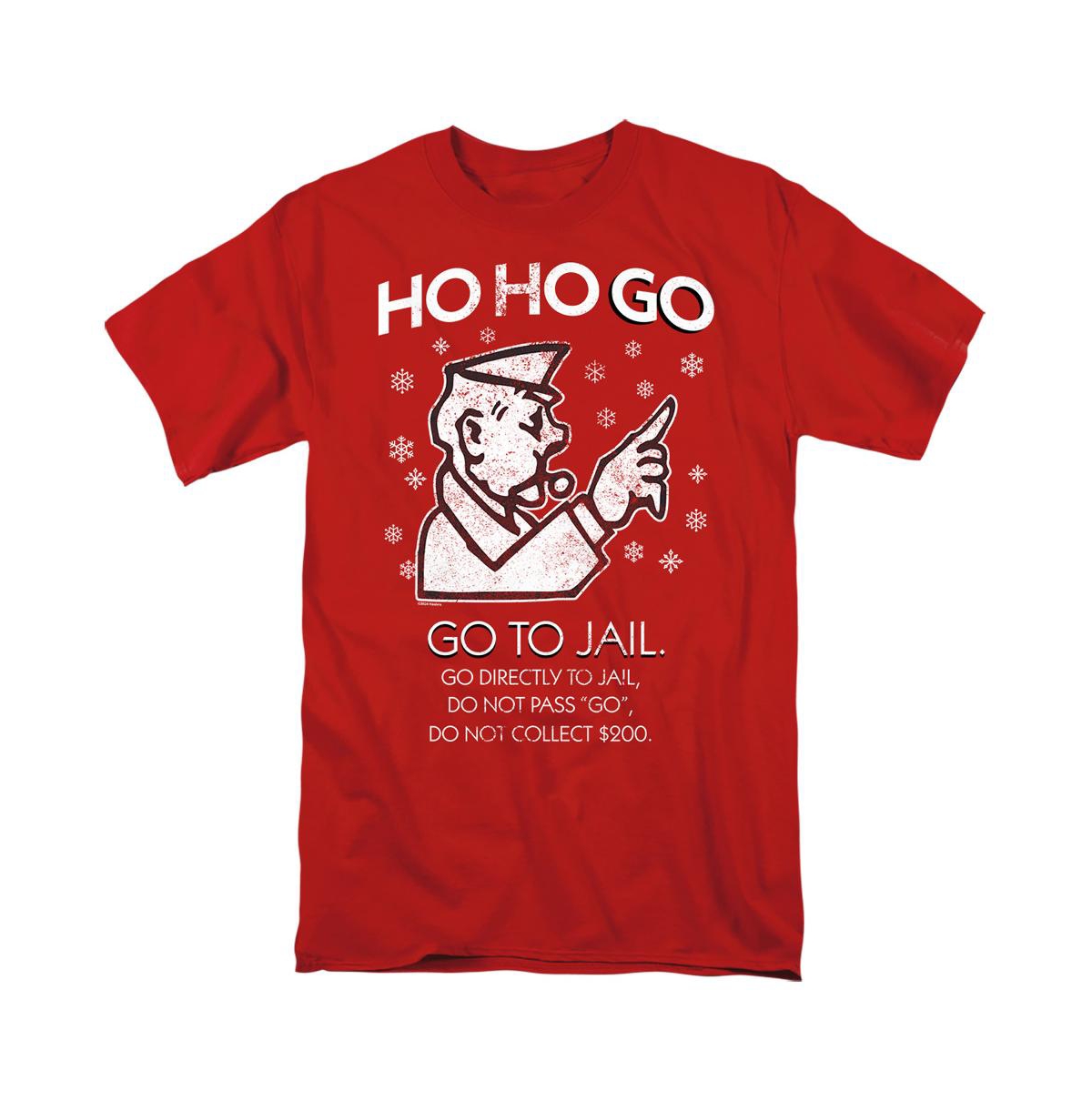 Click here for Logovision Mens Monopoly Go To Jail T Shirt - Red prices