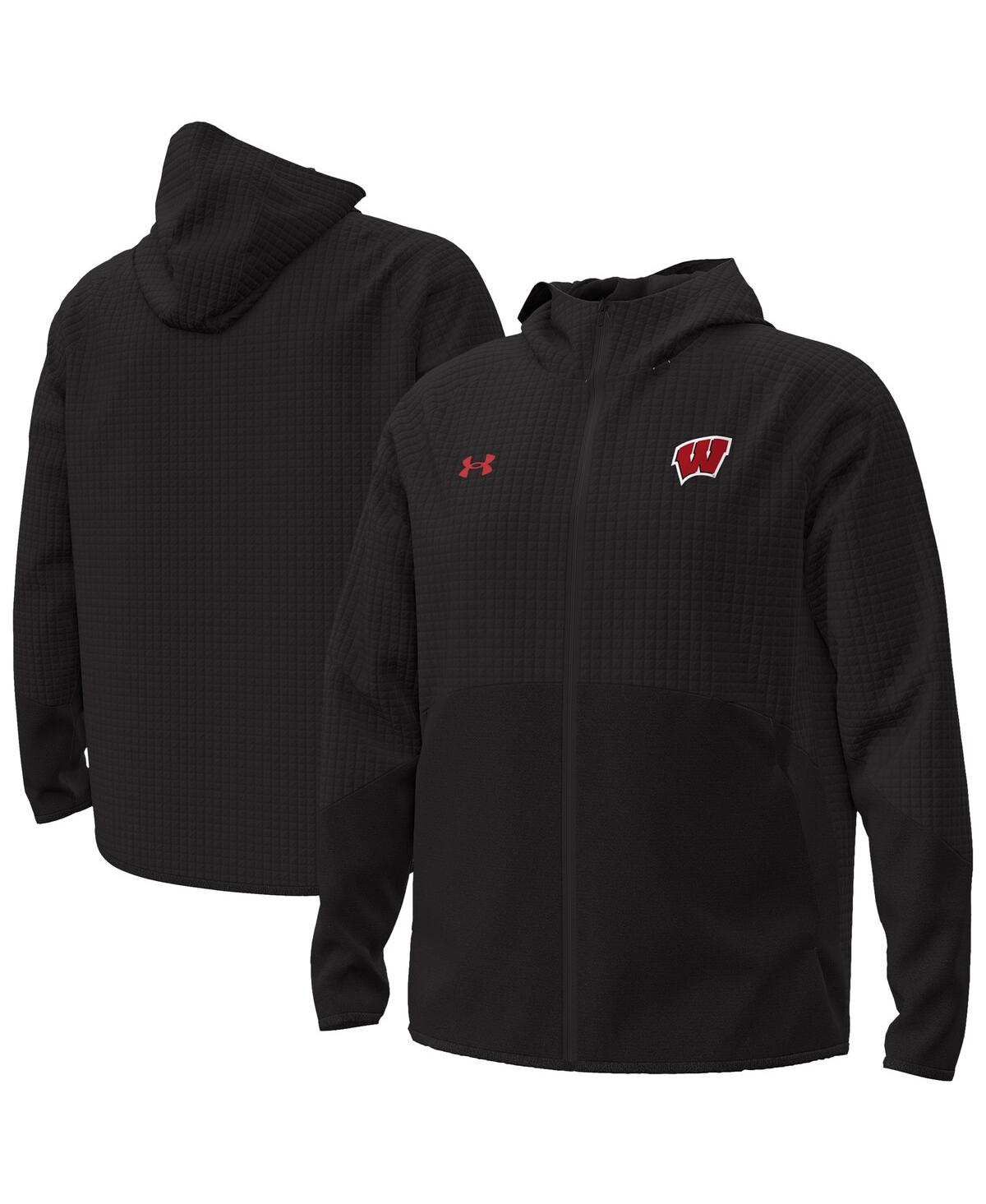 Click here for Under Armour Mens Black Wisconsin Badgers Unstoppa... prices