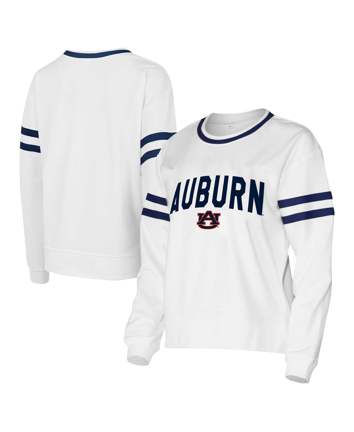 Click here for Concept Sport Womens White Auburn Tigers Borough F... prices