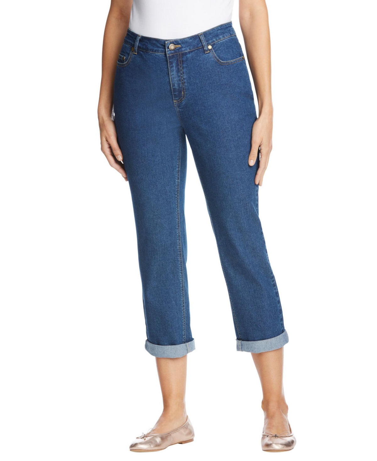 Click here for Woman Within Plus Size Tall Womens Plus-Size Stret... prices
