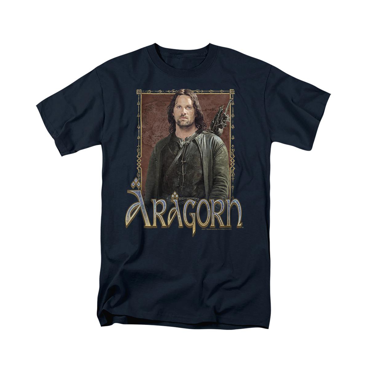 Click here for Mens Lord of The Rings Aragorn T Shirt - Navy prices