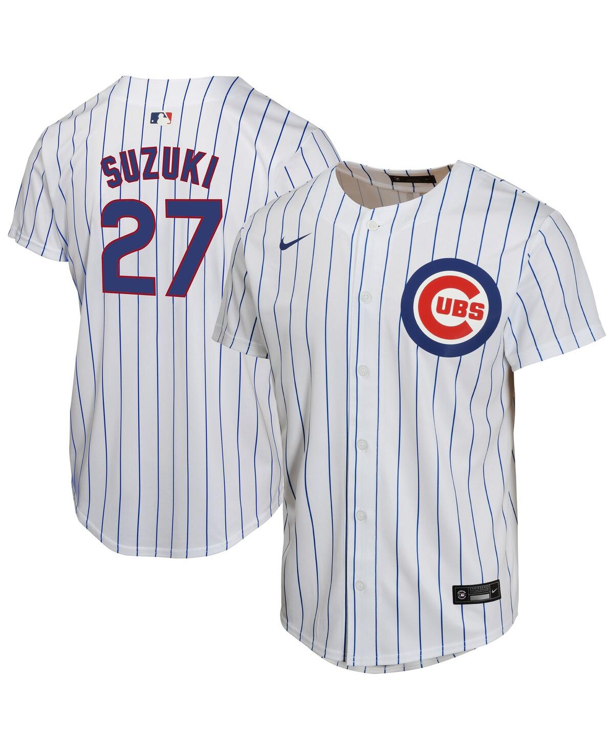 Click here for Nike Big Boys and Girls Seiya Suzuki White Chicago... prices