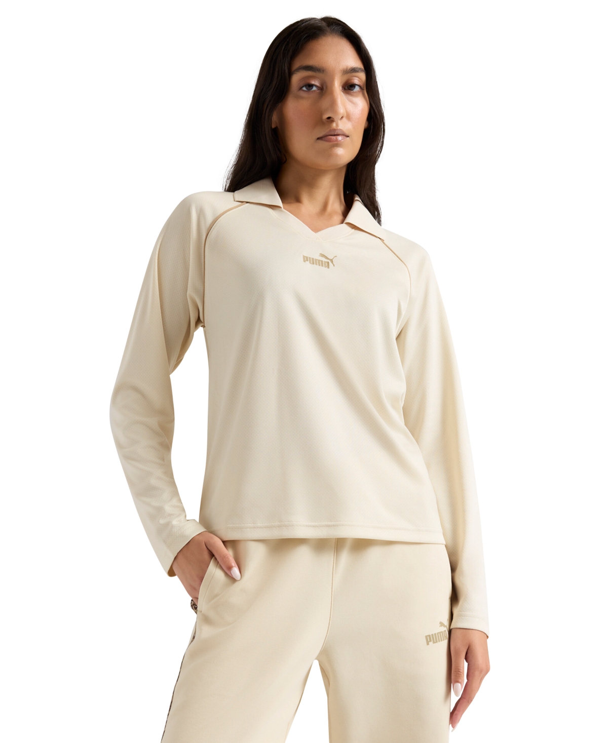 Click here for Puma Womens Essential Animal Long Sleeve Jersey To... prices