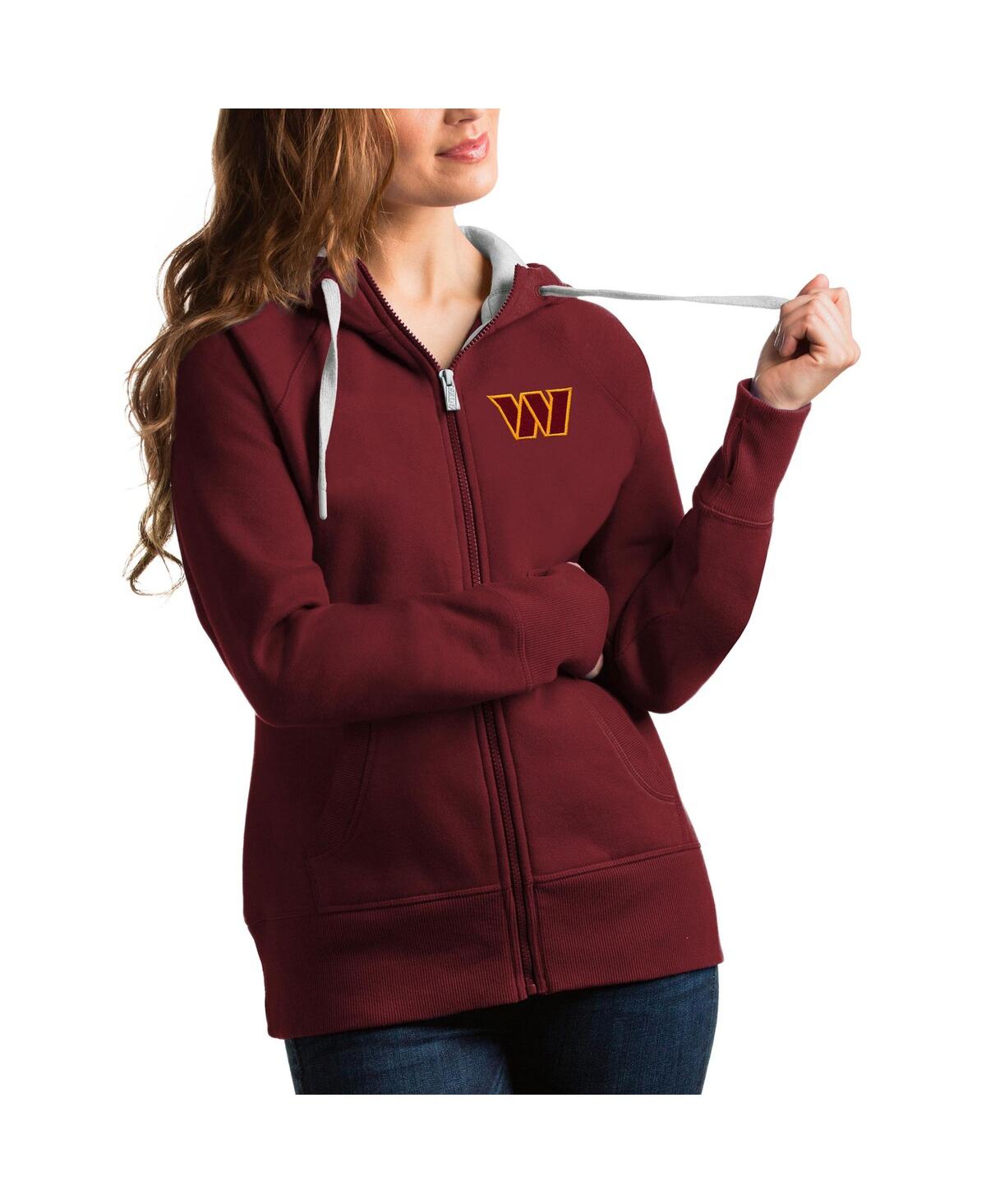 Click here for Antigua Womens Burgundy Washington Commanders Vict... prices