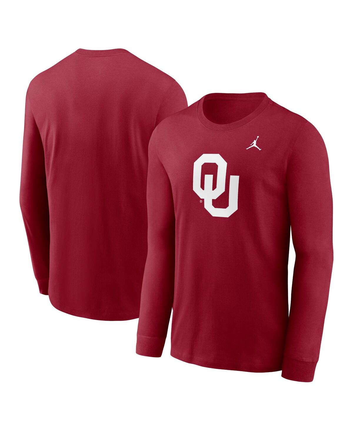 Click here for Jordan Mens Crimson Oklahoma Sooners Primary Logo... prices