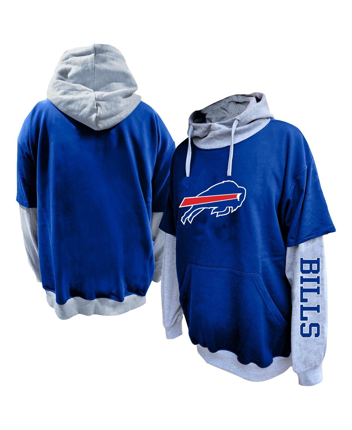 Click here for Profile Mens Royal/Heather Gray Buffalo Bills Big... prices