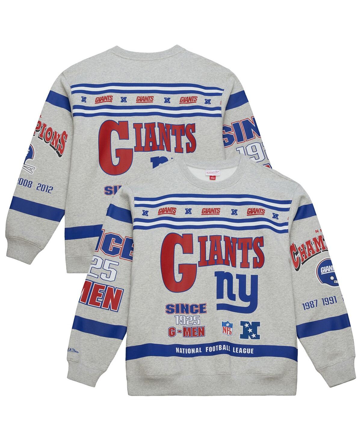 Click here for Mitchell & Ness Mens Heather Gray New York Giants... prices