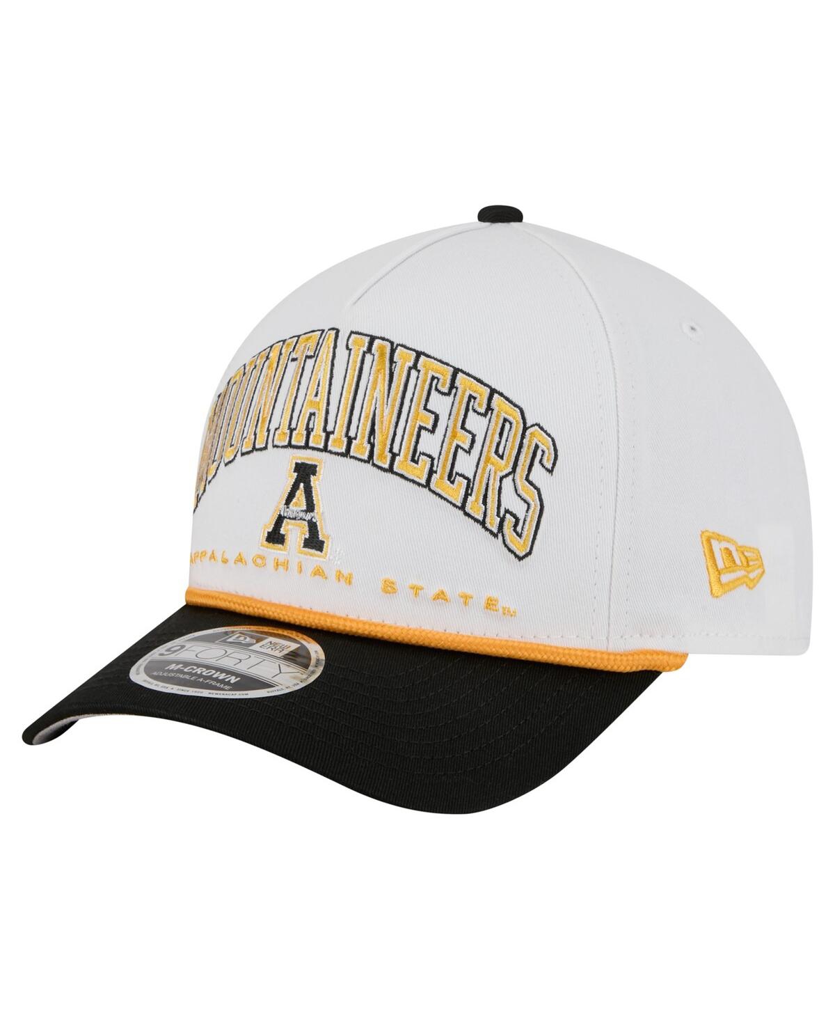 Click here for New Era Mens White/Black Appalachian State Mountai... prices