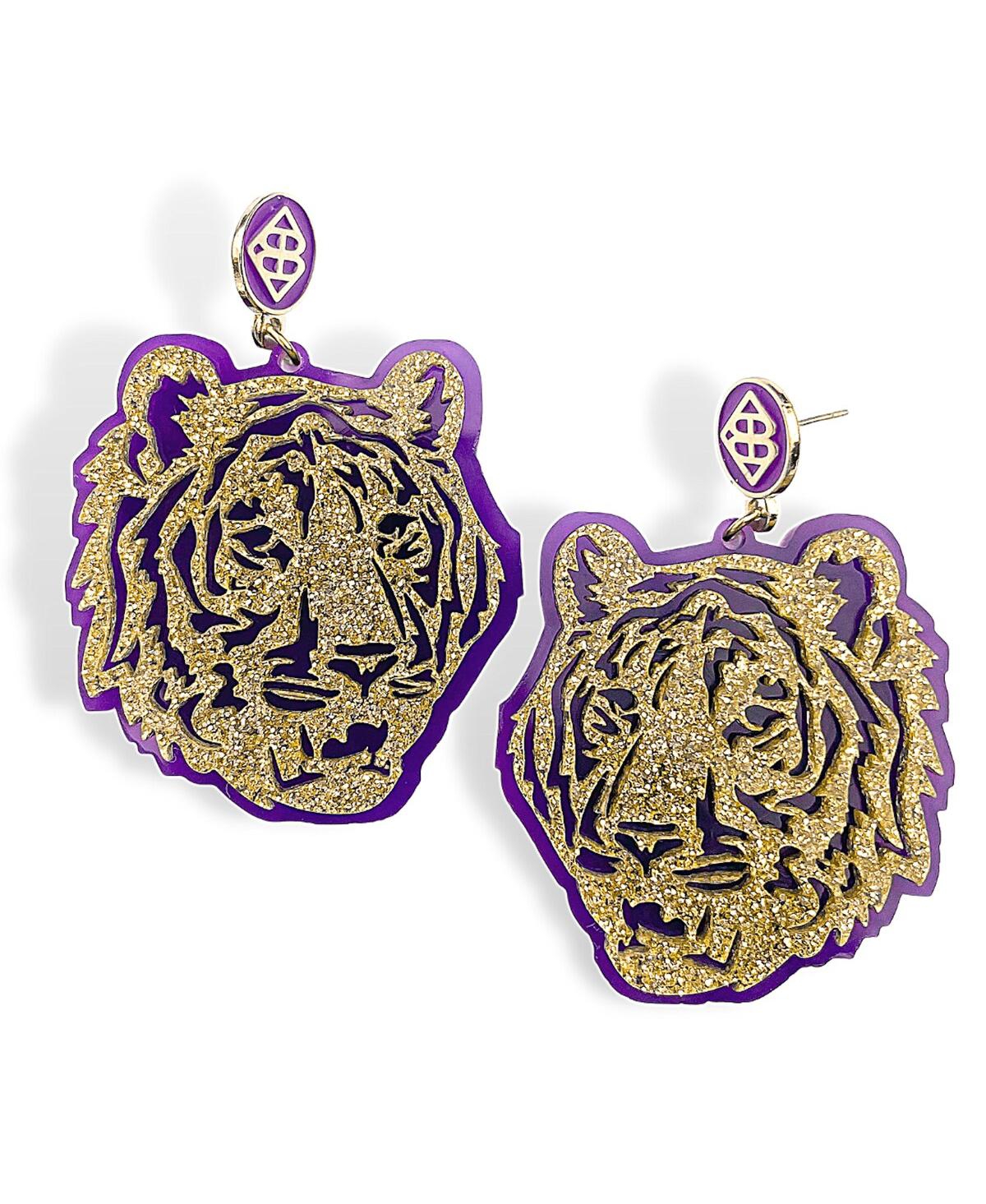 Click here for Brianna Cannon Lsu Tigers Large Mascot Earrings -... prices