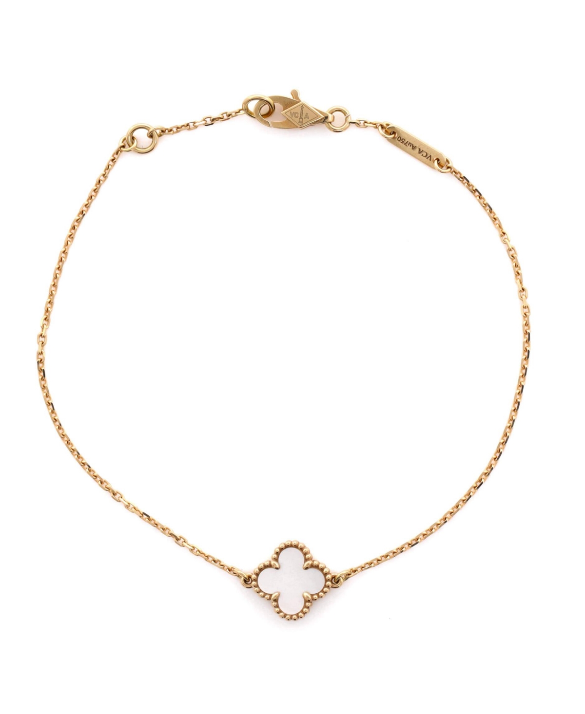 Click here for Pre-Owned Van Cleef & Arpels Sweet Alhambra Bracel... prices