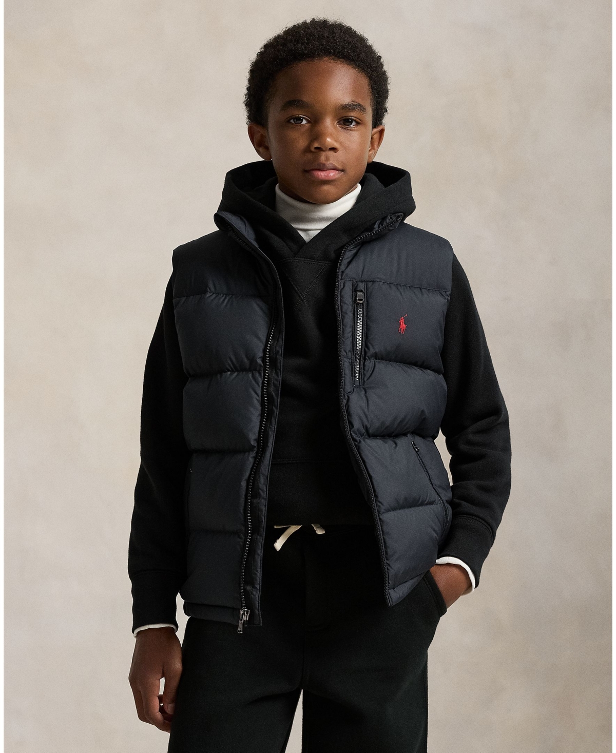 Click here for Polo Ralph Lauren Boys 8-20 Quilted Down Vest - Po... prices
