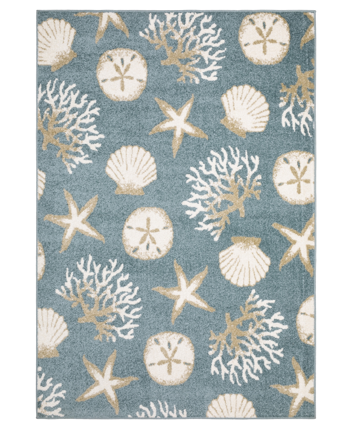 Click here for Oriental Weavers Quinn QUI01 8 x 10 Area Rug - Blu... prices
