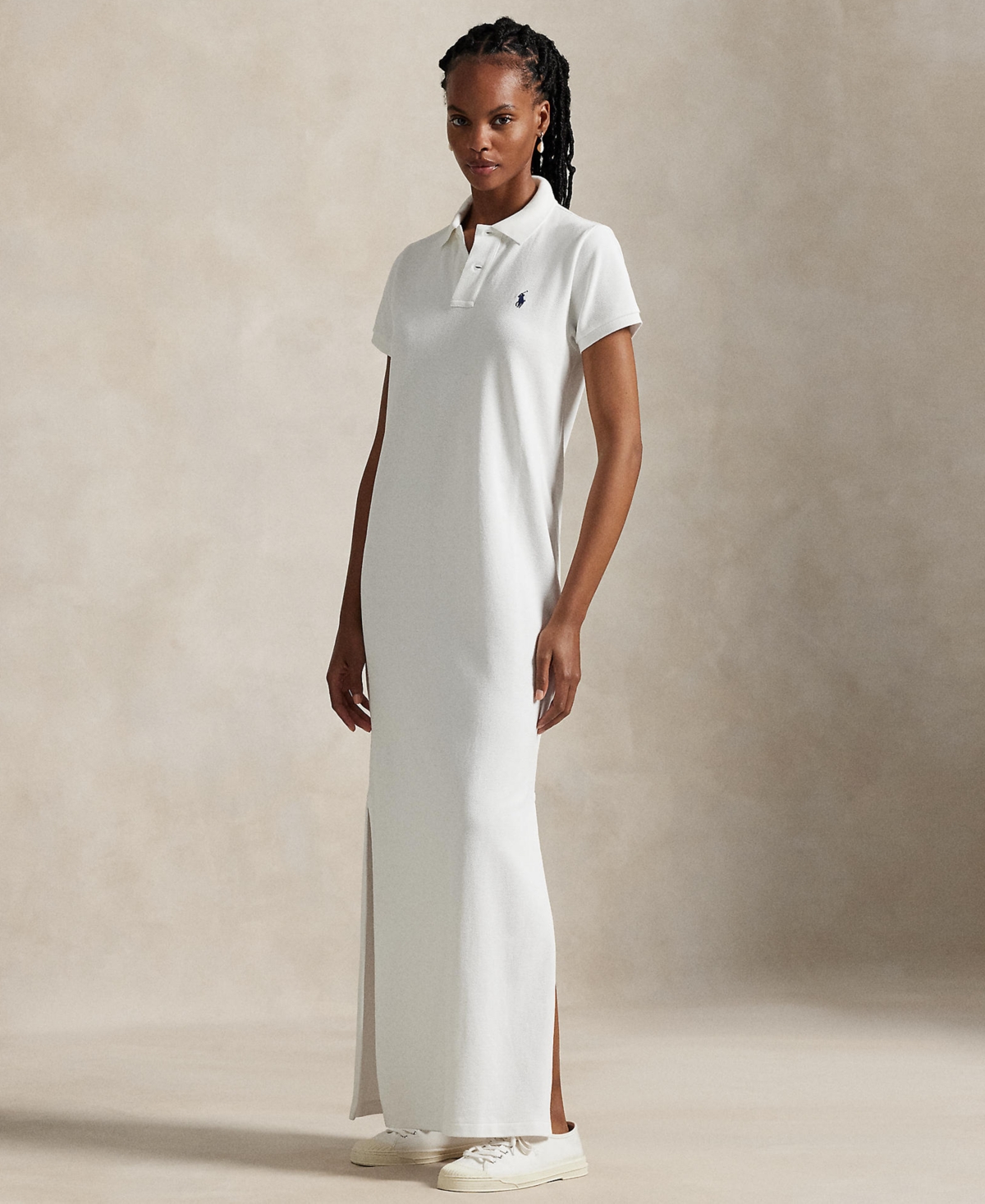 Click here for Polo Ralph Lauren Womens Cotton Mesh Polo Dress -... prices
