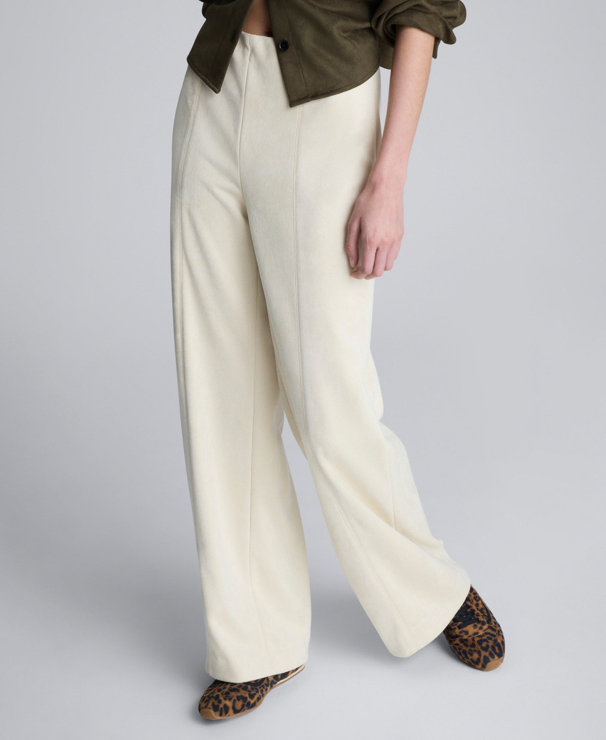 Click here for Kenneth Cole Womens High Rise Hollywood Waist Wide... prices