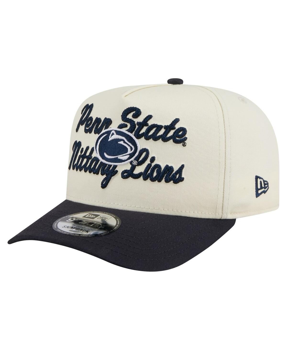 Click here for New Era Mens Cream/Navy Penn State Nittany Lions V... prices