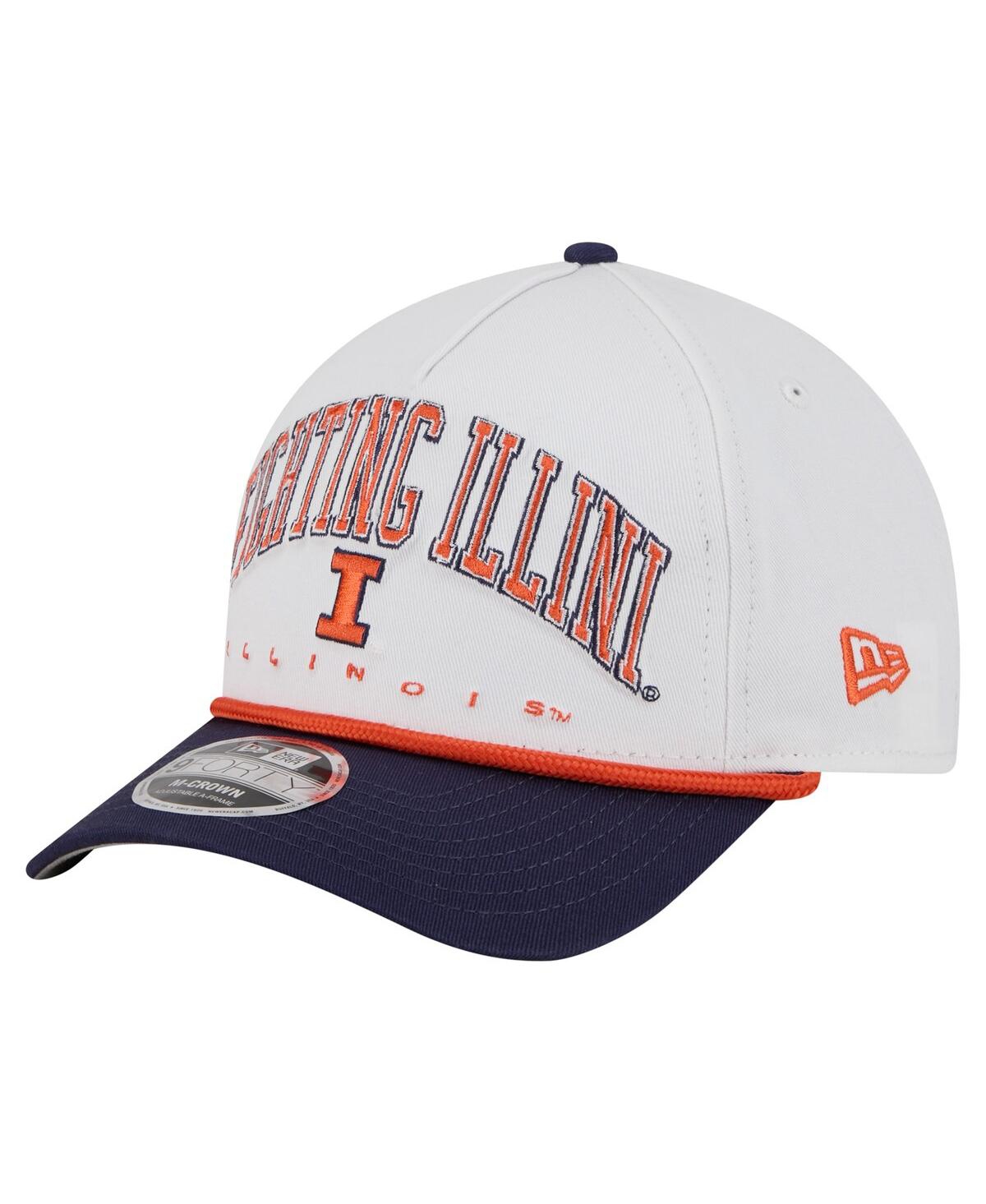 Click here for New Era Mens White/Navy Illinois Fighting Illini A... prices