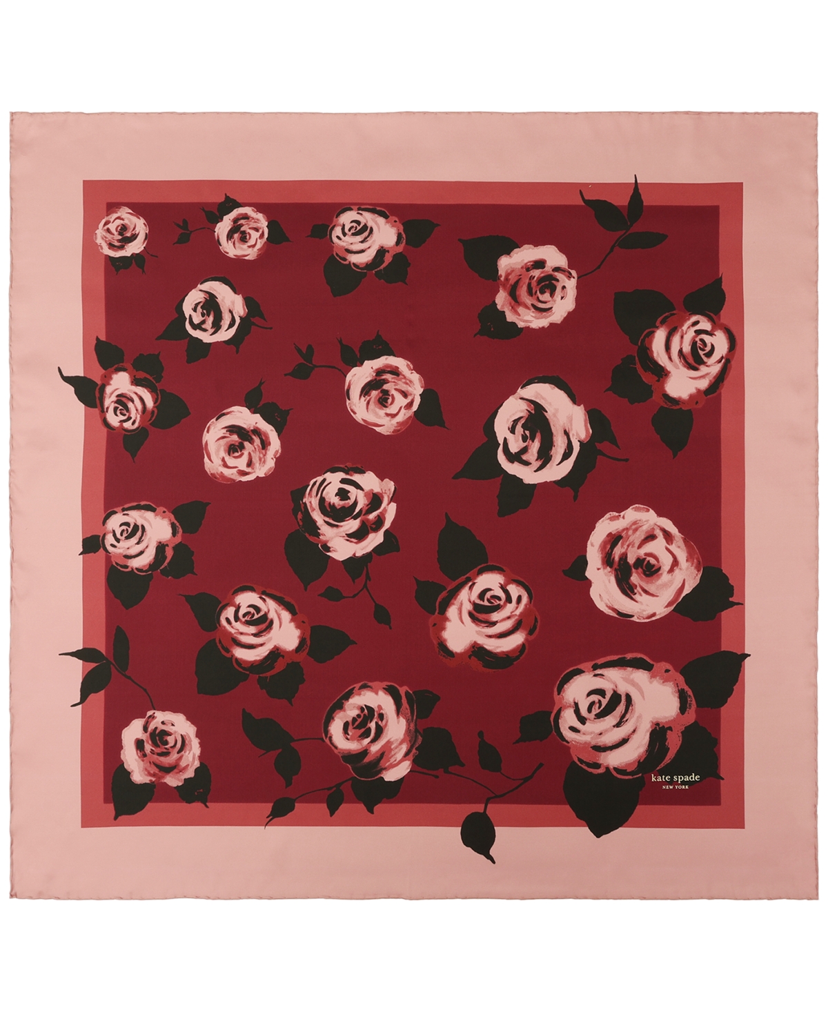 Click here for kate spade new york Park Roses Silk Square Scarf -... prices