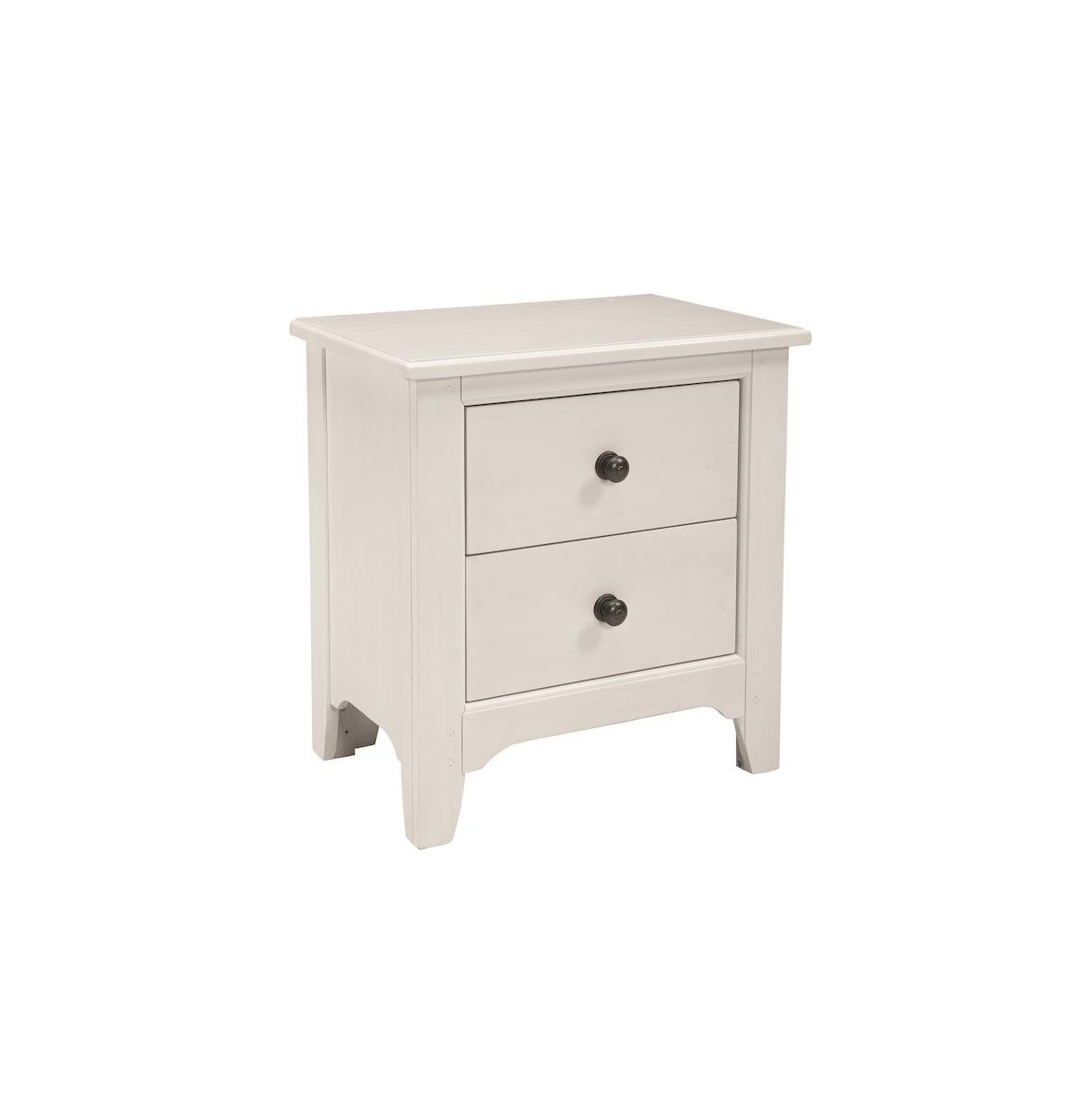 Click here for Westwood Design Taylor 2-Drawer Farmhouse Wood Nig... prices