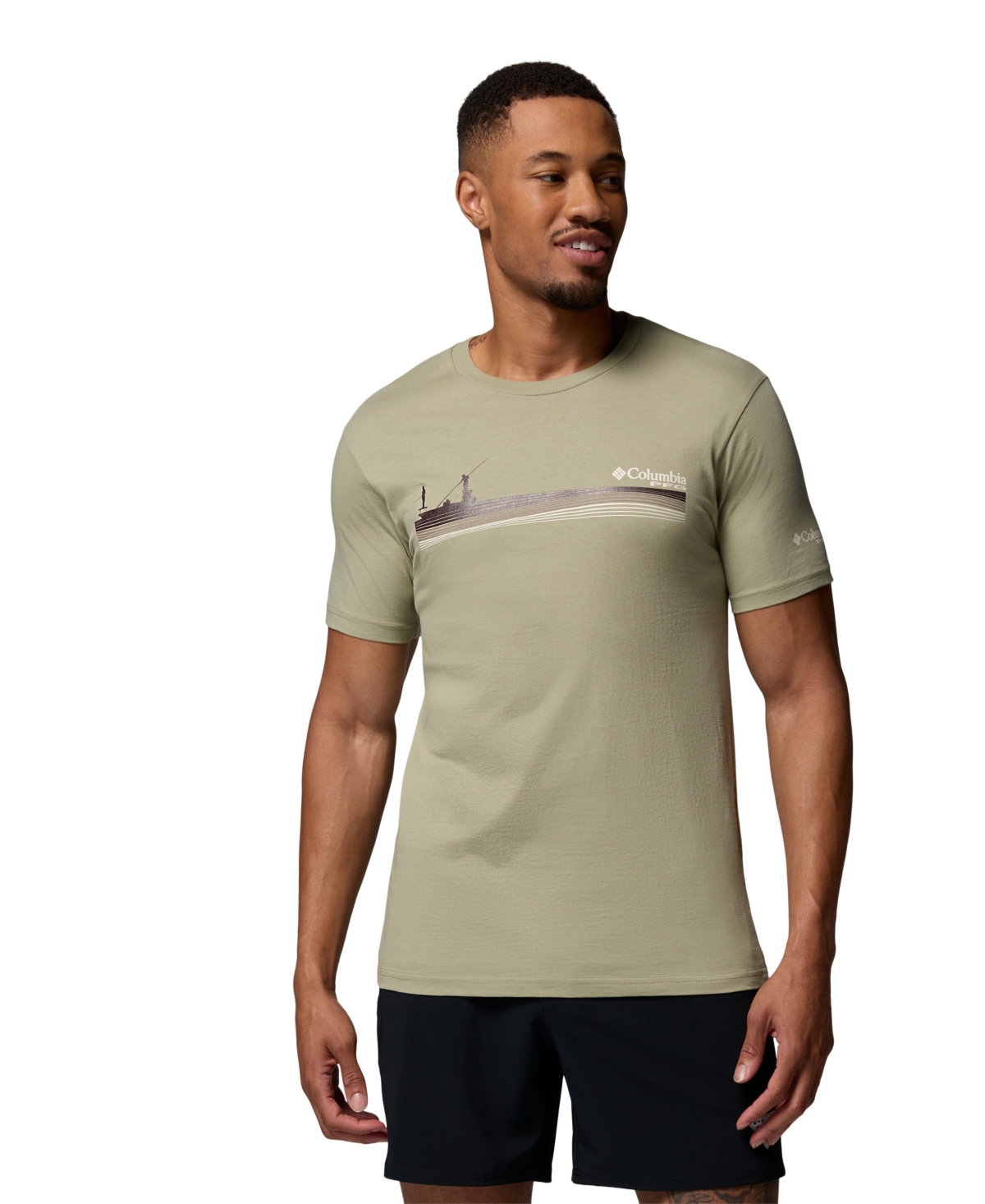 Click here for Columbia Mens Zinger T-Shirt - Safari prices