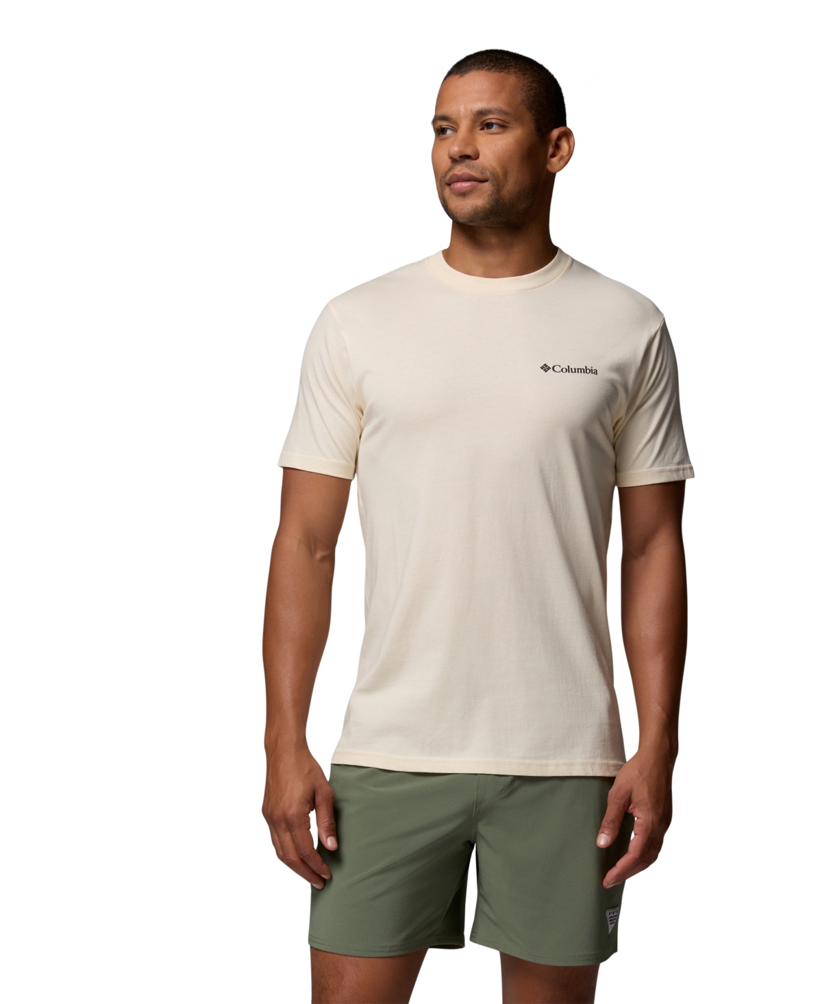 Click here for Columbia Mens Armor Graphic T-Shirt - Chalk prices