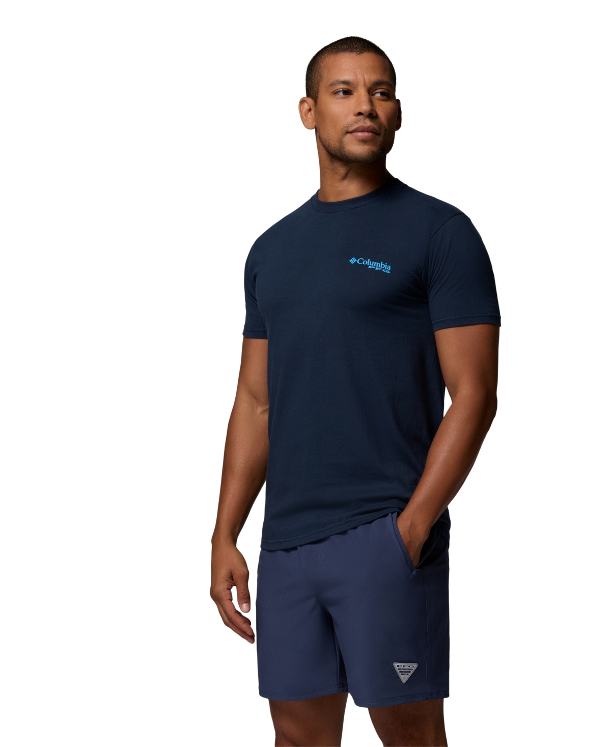 Click here for Columbia Mens Free Graphic T-Shirt - Columbia navy prices