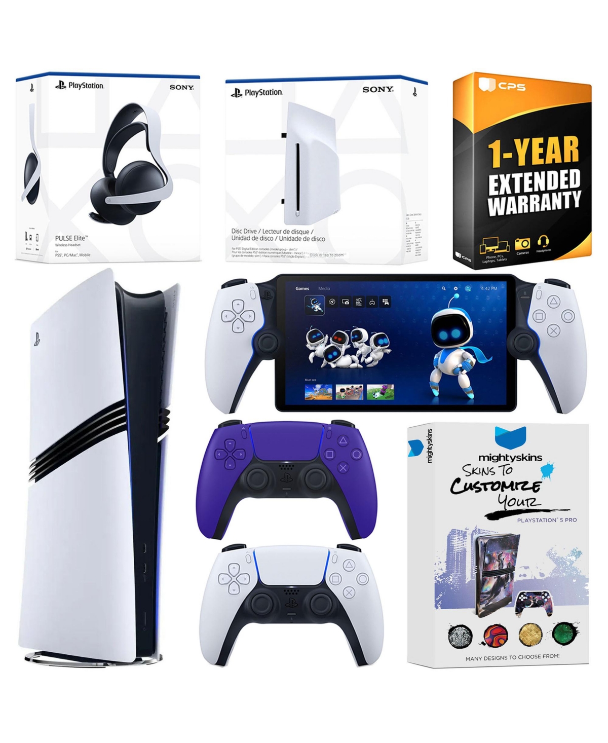 Click here for Sony PlayStation 5 Pro Digital Bundle with Disc Dr... prices