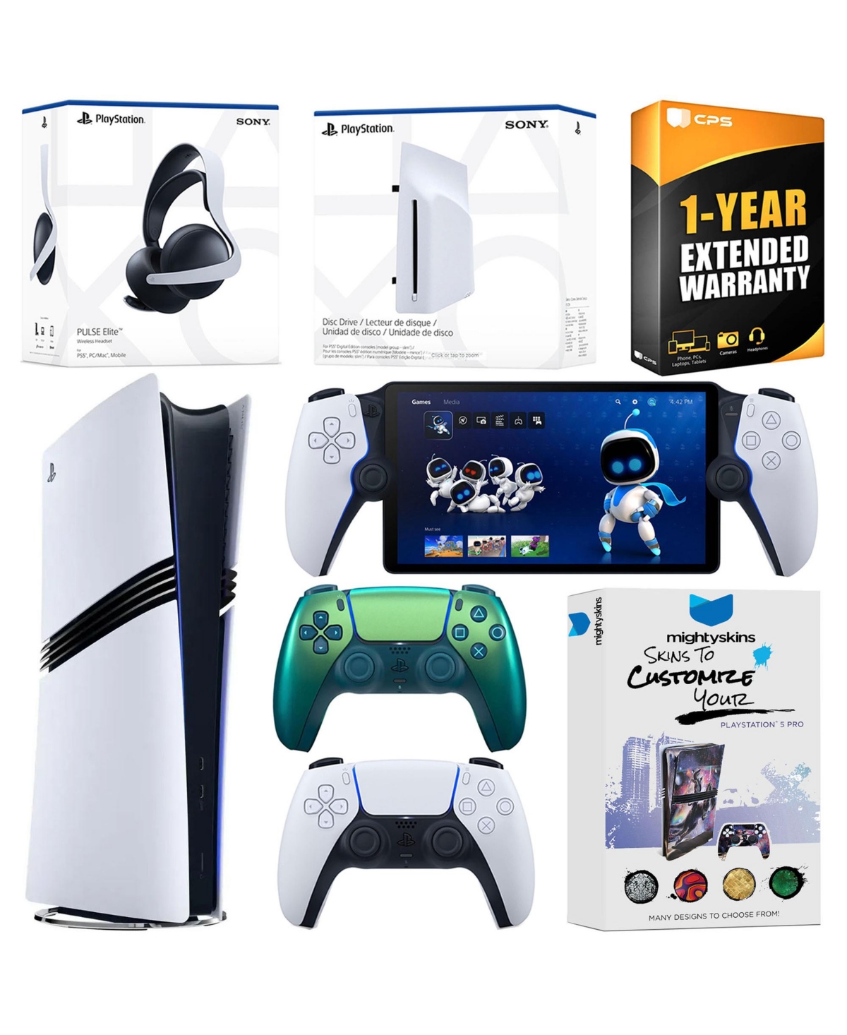 Click here for Sony PlayStation 5 Pro Digital Bundle with Disc Dr... prices
