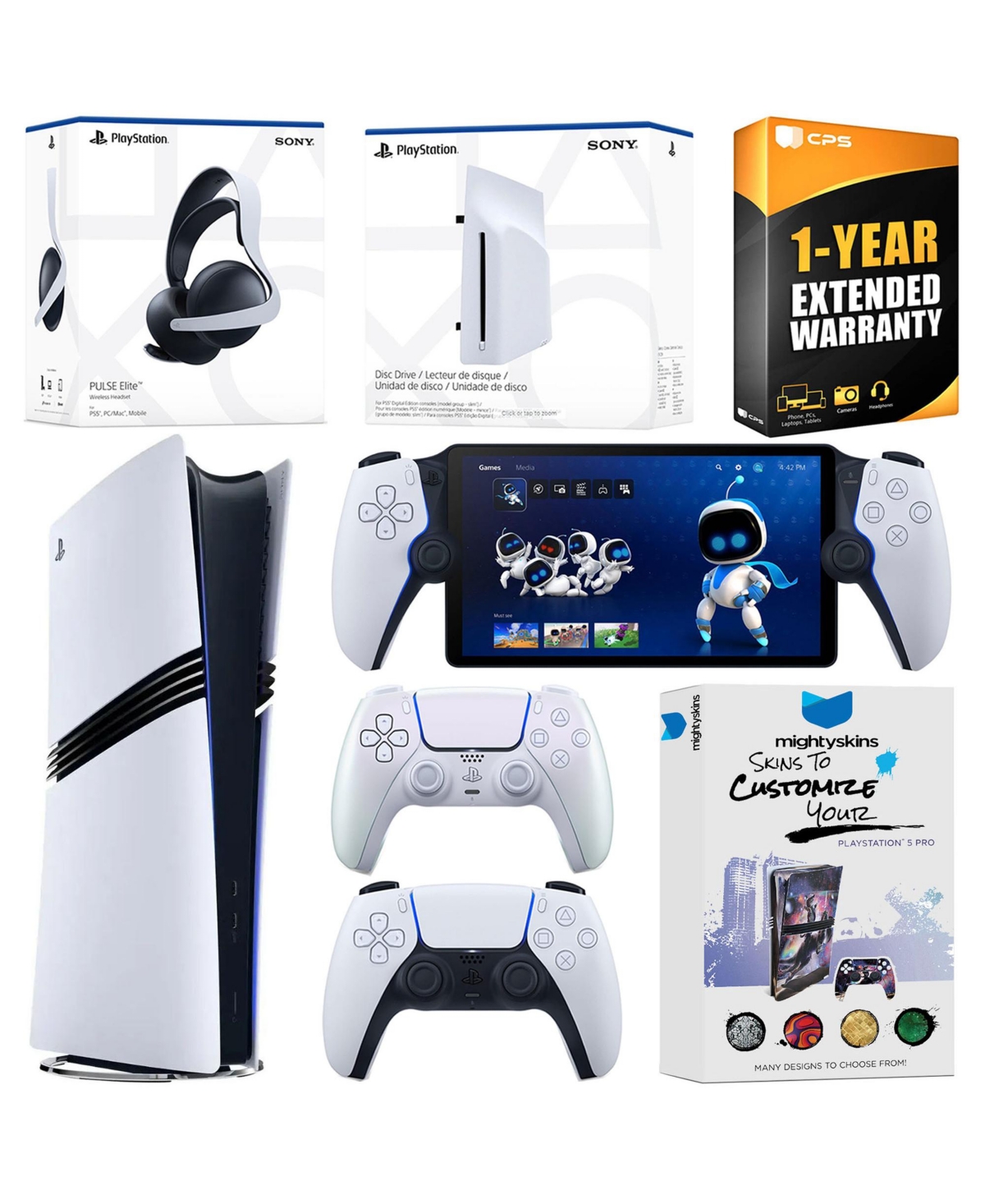 Click here for Sony PlayStation 5 Pro Digital Bundle with Disc Dr... prices
