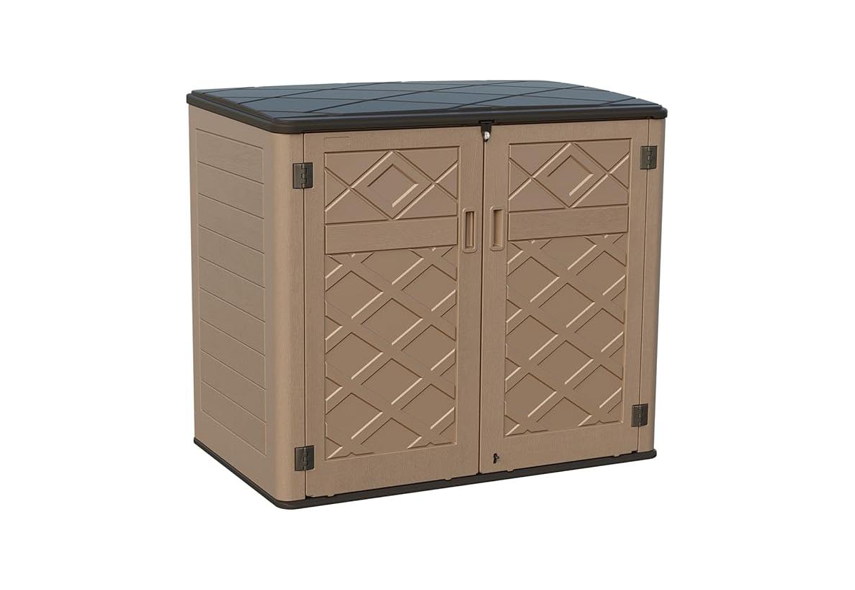 Click here for Decksplore European-style large cabinet - Brown prices