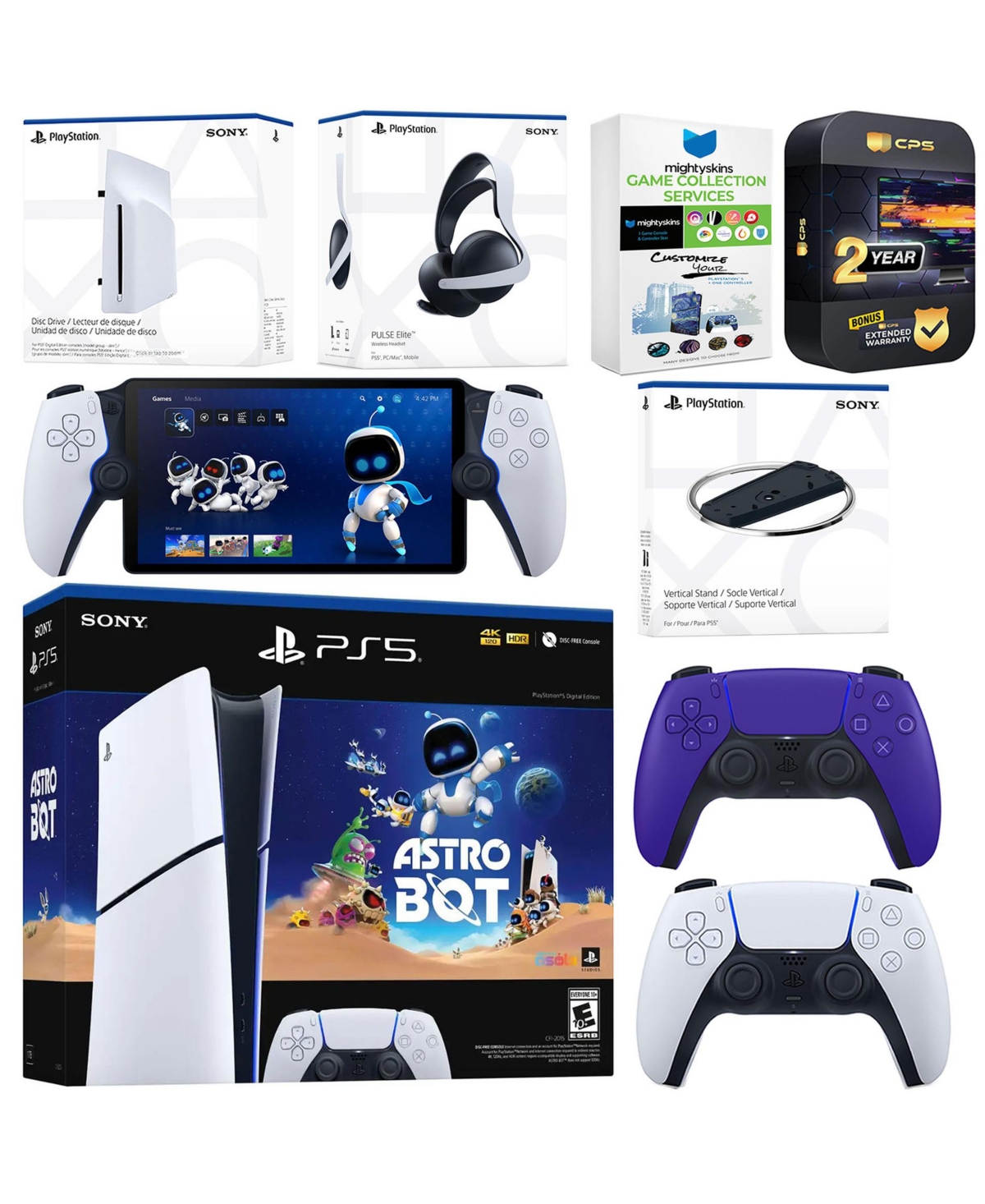 Click here for Sony PlayStation 5 Astro Bot Slim Digital Bundle w... prices