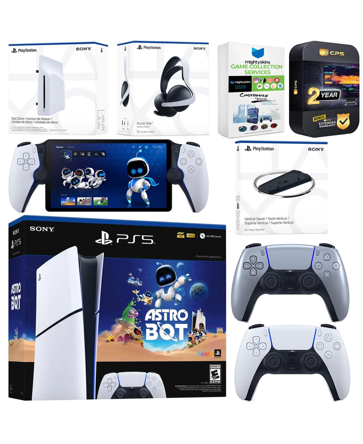 Click here for Sony PlayStation 5 Astro Bot Slim Digital Bundle w... prices