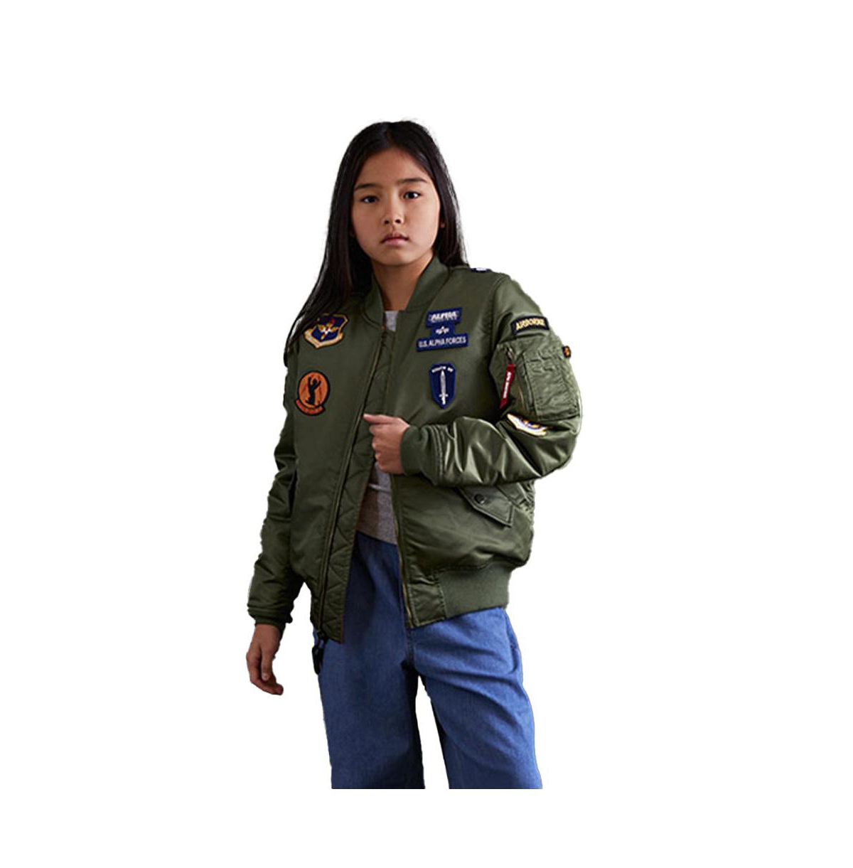 Click here for Alpha Industries Youth Ma-1 Squadron - Sage prices