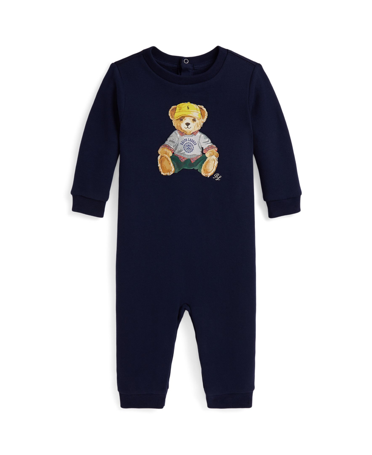Click here for Polo Ralph Lauren Baby Boys Fleece Knit Coverall -... prices