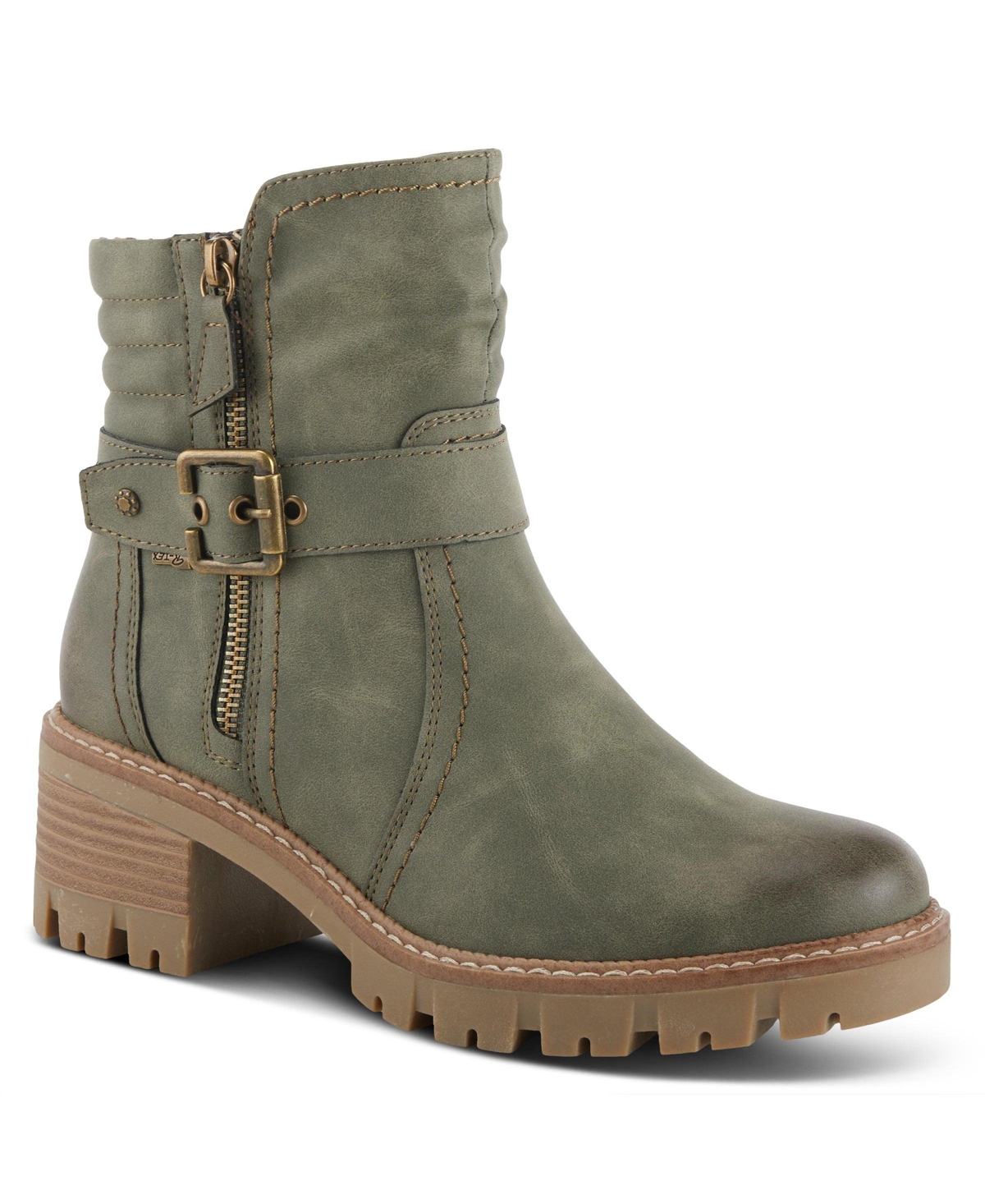 Click here for Spring Step Smokies Lug Sole Booties with Buckle A... prices
