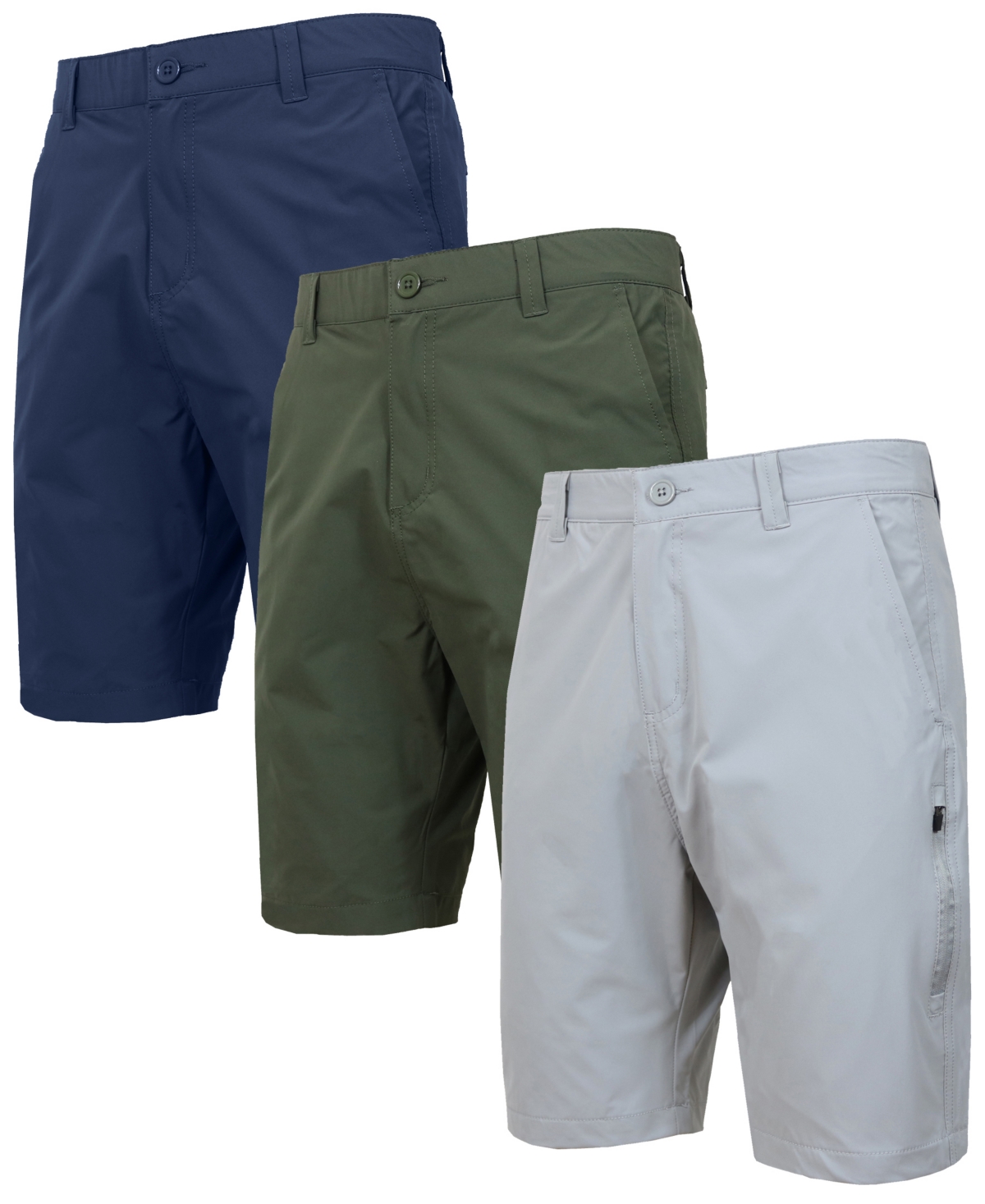 Click here for Galaxy By Harvic Mens 3-Pack Slim Fit Short - Navy... prices
