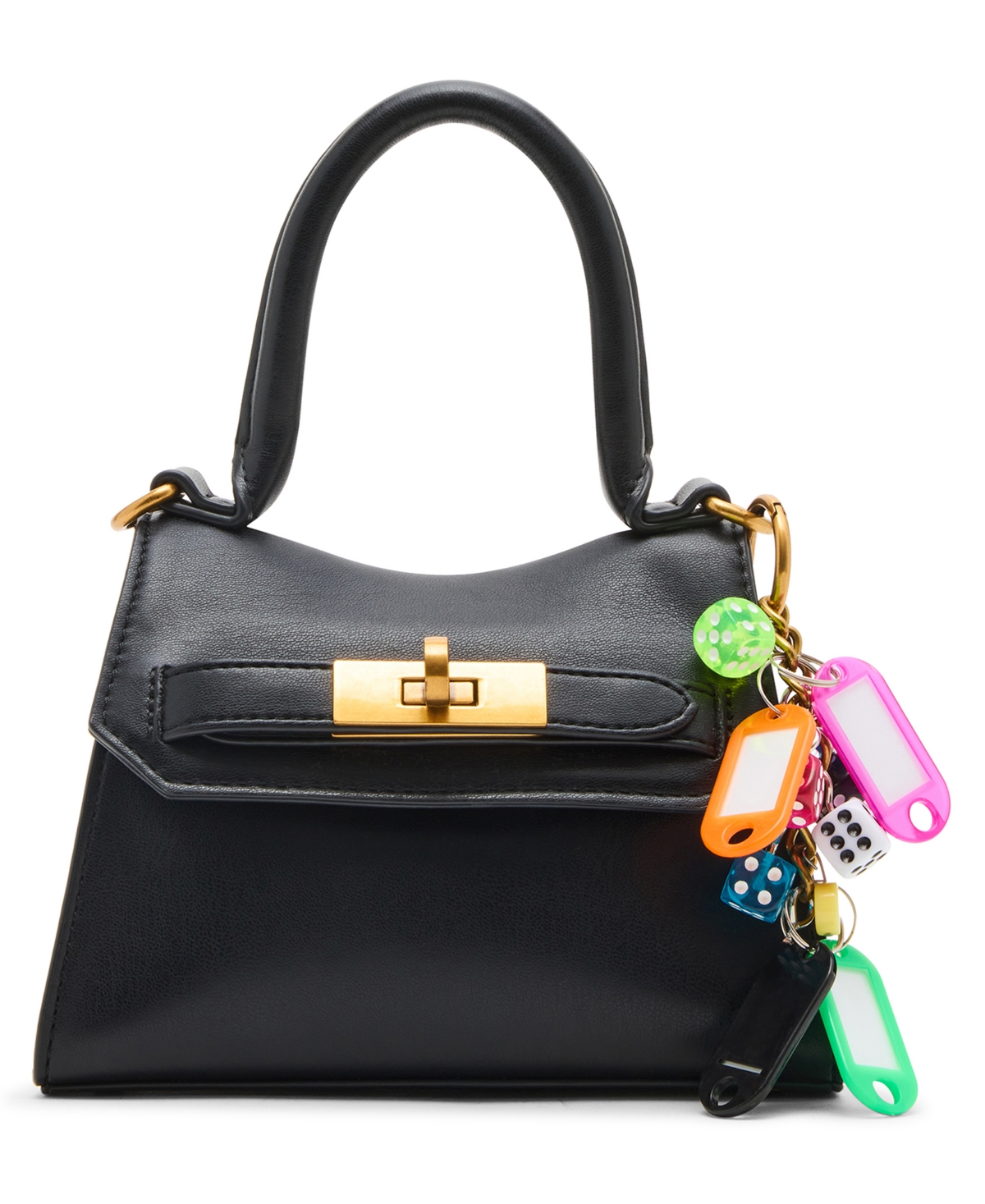 Click here for Steve Madden Bdeedee Mini Satchel Bag - Black prices