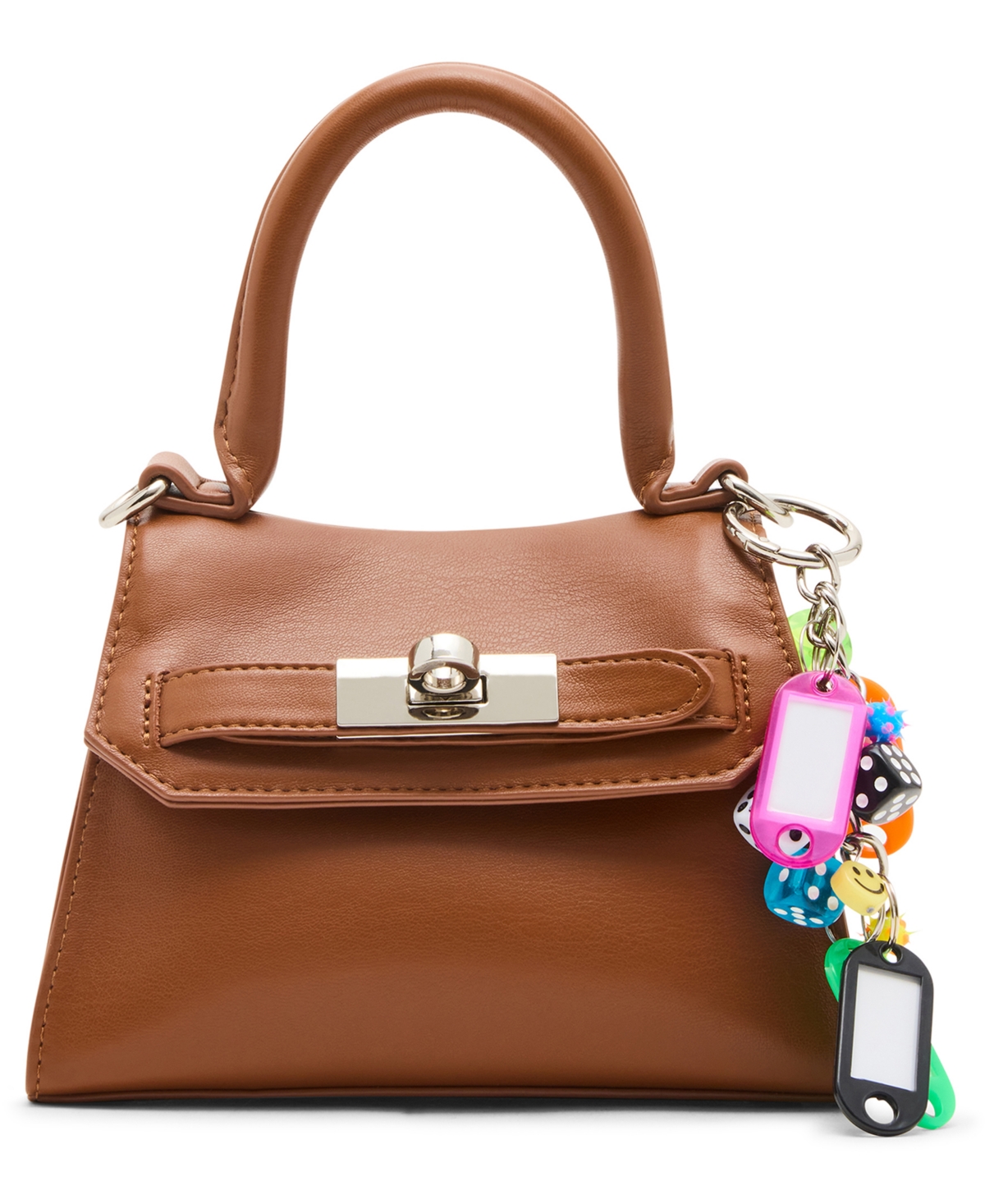Click here for Steve Madden Bdeedee Mini Satchel Bag - Toffee prices