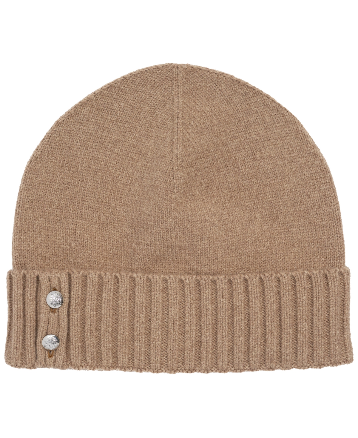 Lauren Ralph Lauren Crest Knit Beanie Hat - Adirondak Heather