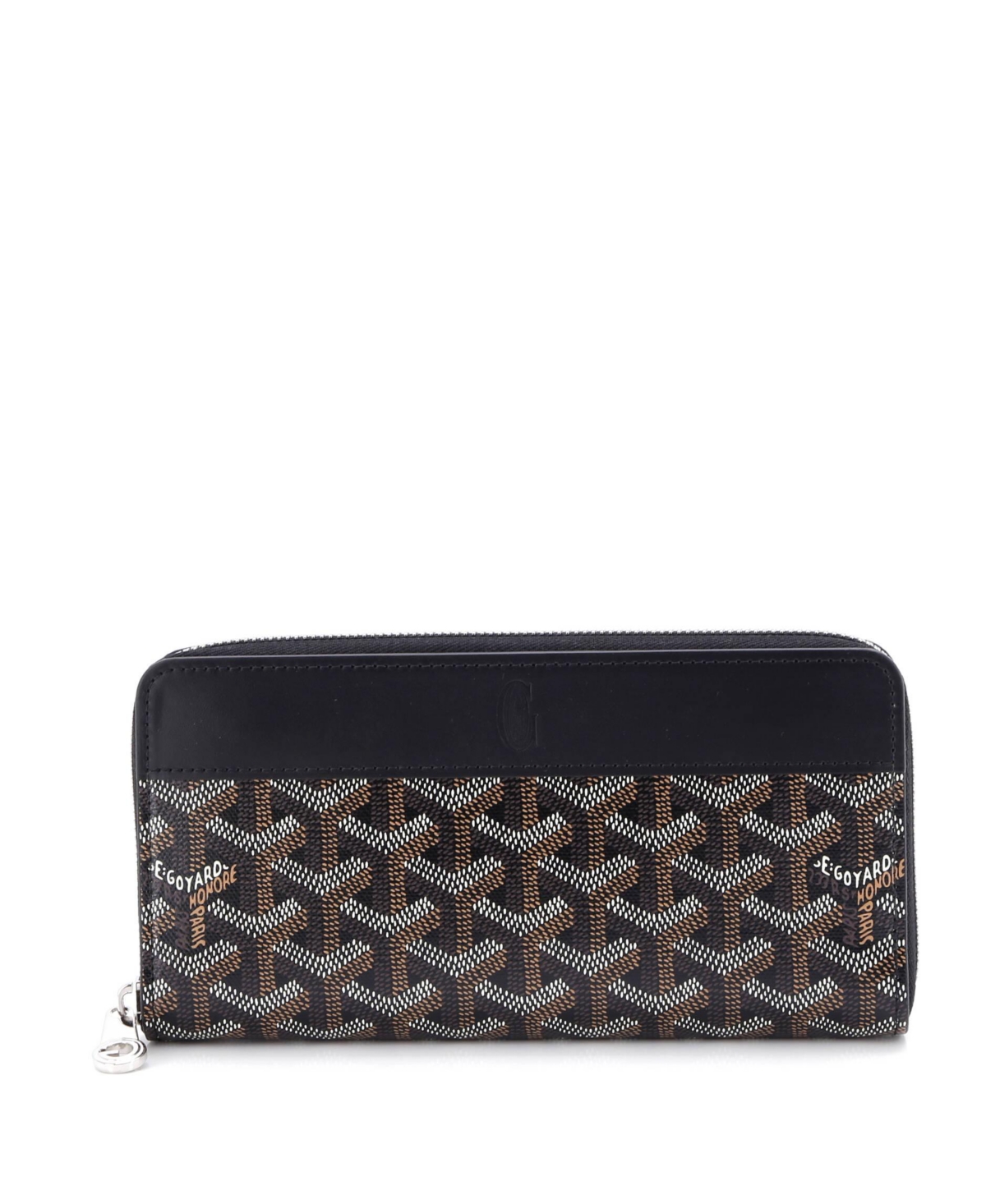 Click here for Pre-Owned Goyard Matignon Zip Wallet Coated Canvas... prices
