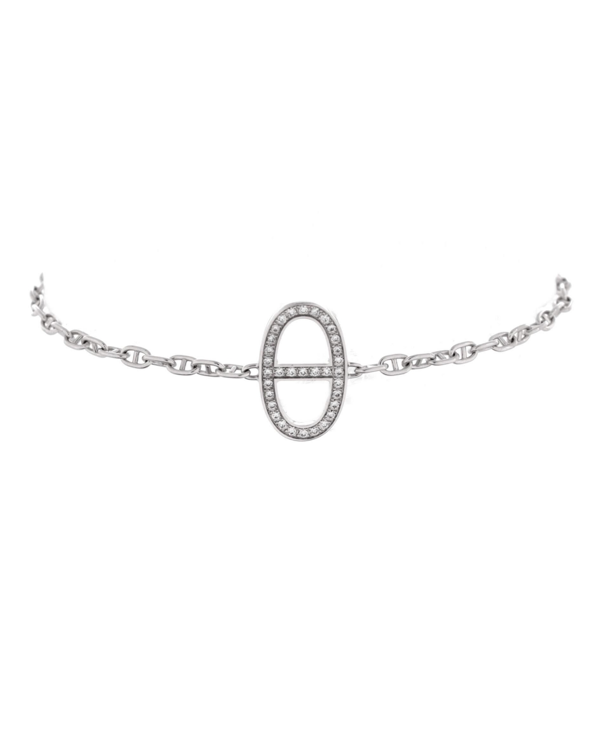 Click here for Pre-Owned HERMES Chaine dAncre Contour Bracelet -... prices