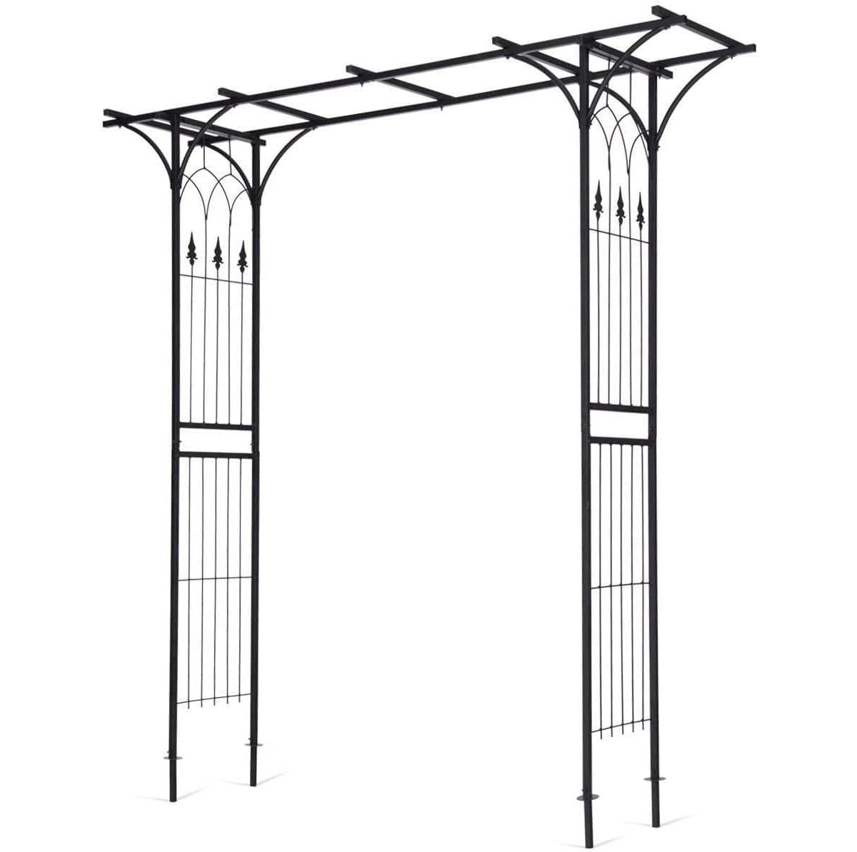Click here for Gymax Outdoor Garden Arch Flowers Climbing Plants... prices