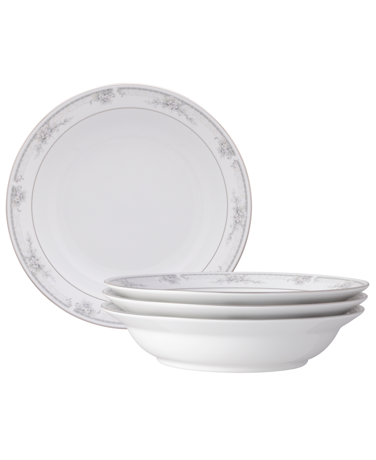 Click here for Noritake Sweet Leilani 4-Pc. Rim Dinner Bowl Set... prices