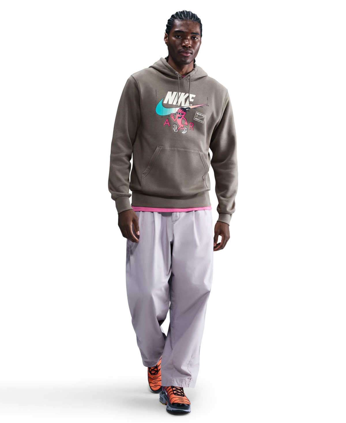 Click here for Nike Mens Sportswear Club Fleece Hoodie - Cave Sto... prices