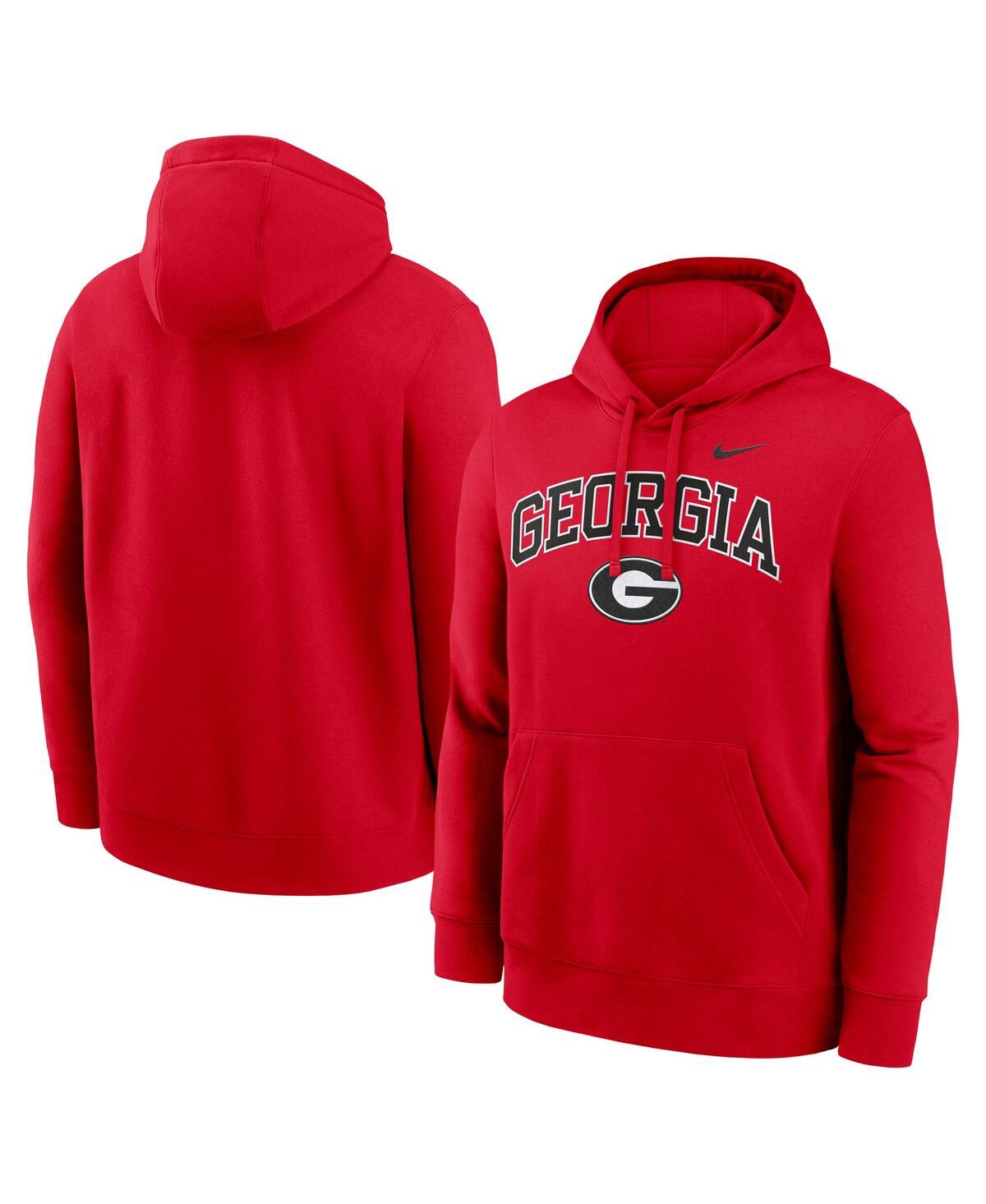 Click here for Nike Mens Red Georgia Bulldogs Club Fleece Arch Pu... prices