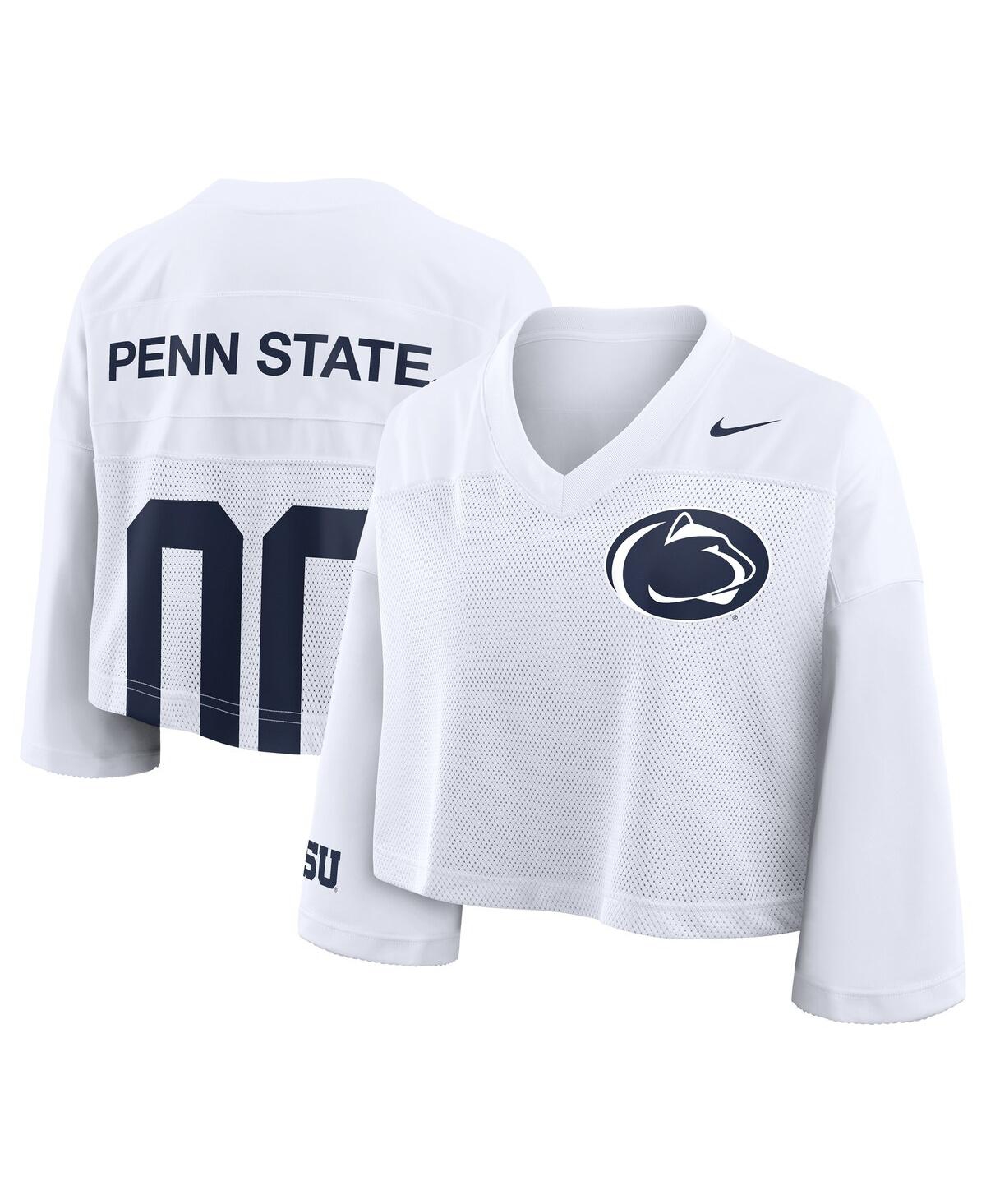 Click here for Nike WomensWhite Penn State Nittany Lions Cropped... prices