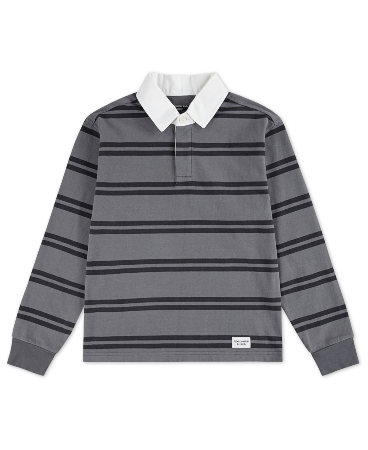 Click here for abercrombie kids Boys 4-20 Long Sleeve Rugby Polo... prices