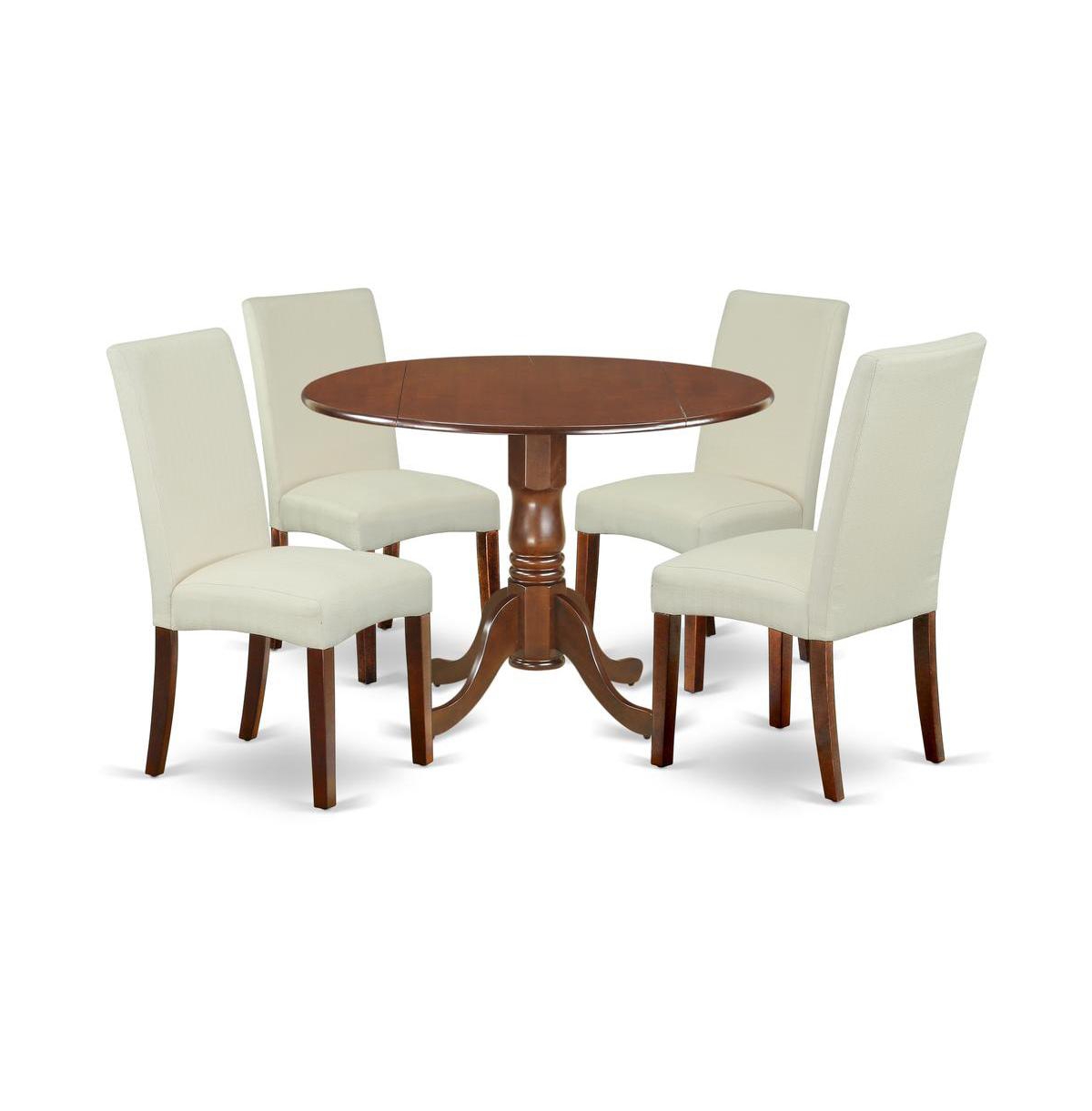Click here for East West Furniture Dining Room Set Mahogany - Mah... prices