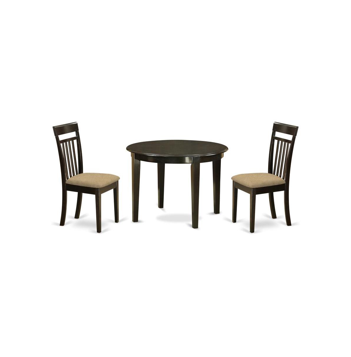 Click here for East West Furniture 3 Pc Kitchen nook Dining set-r... prices