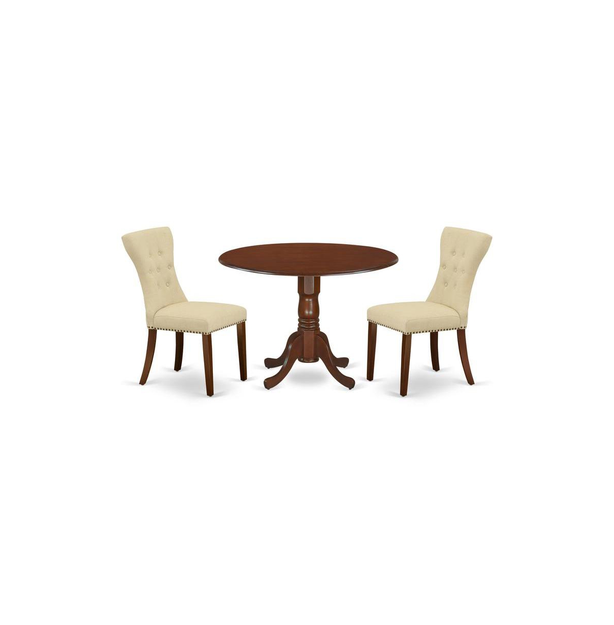 Click here for East West Furniture Dining Room Set Mahogany - Mah... prices